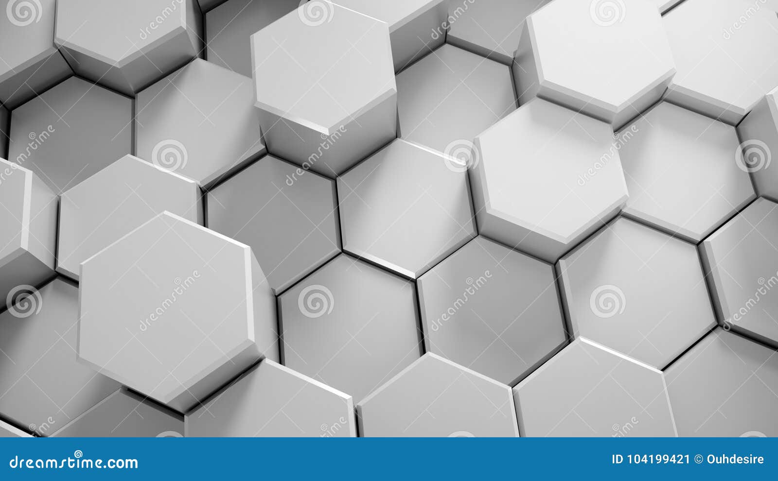 Abstract Tech Honeycomb Background. Stock Illustration - Illustration ...