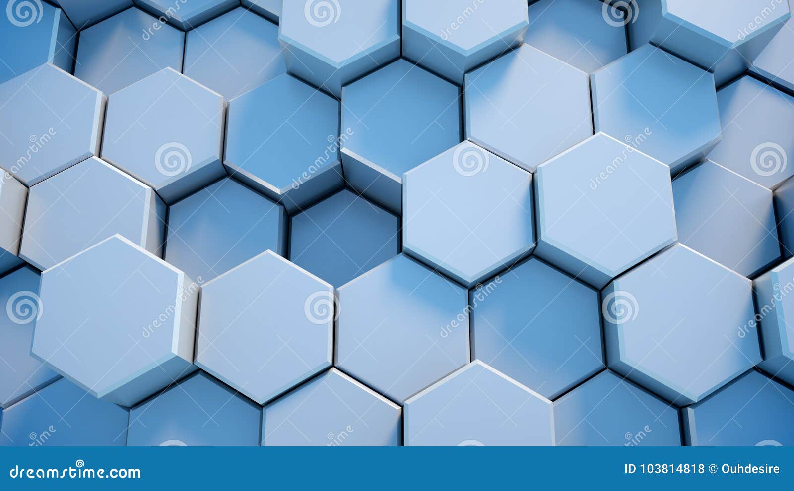 Abstract Tech Honeycomb Background. Stock Illustration - Illustration ...