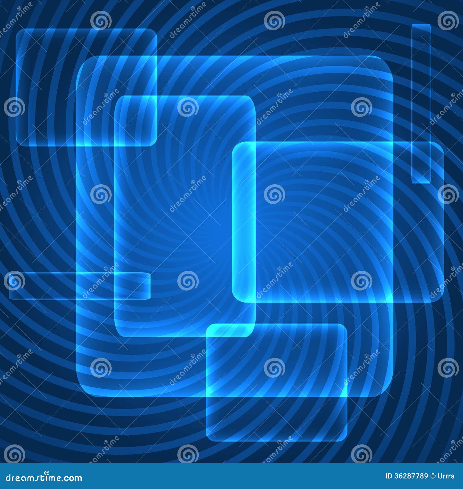 Abstract Tech Illustration. Stock Vector - Illustration of numbers ...