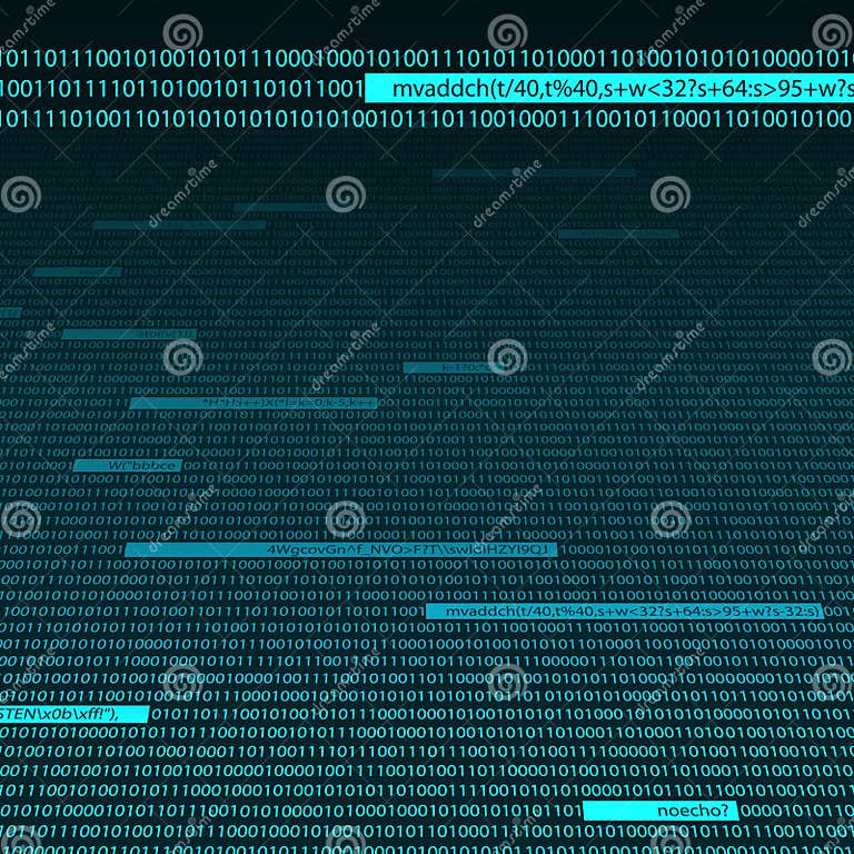 Abstract Tech Illustration. Stock Vector - Illustration of tech ...