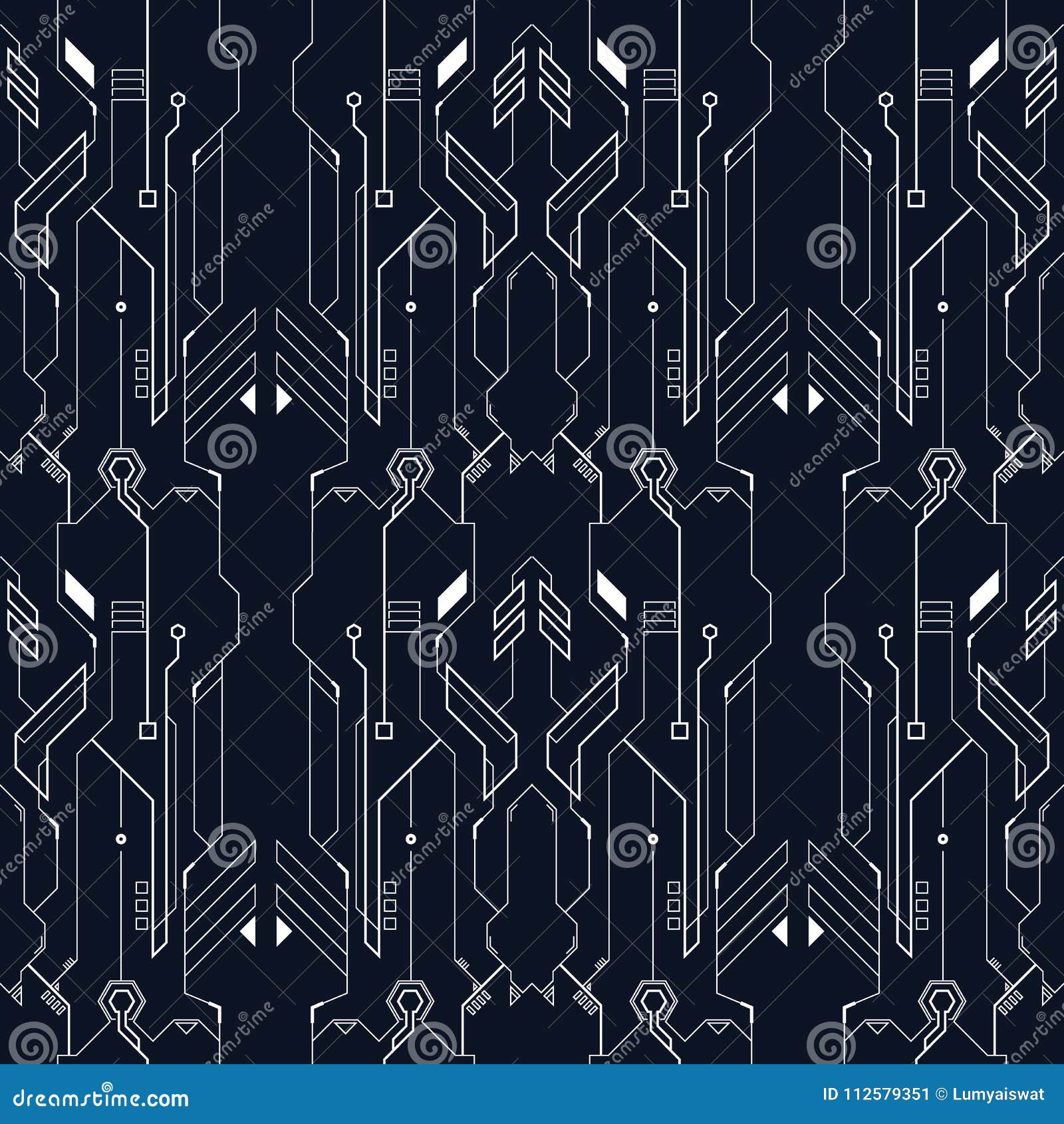 Abstract tech line pattern stock vector. Illustration of modern - 112579351 Abstract tech line pattern stock vector. Illustration of modern - 112579351