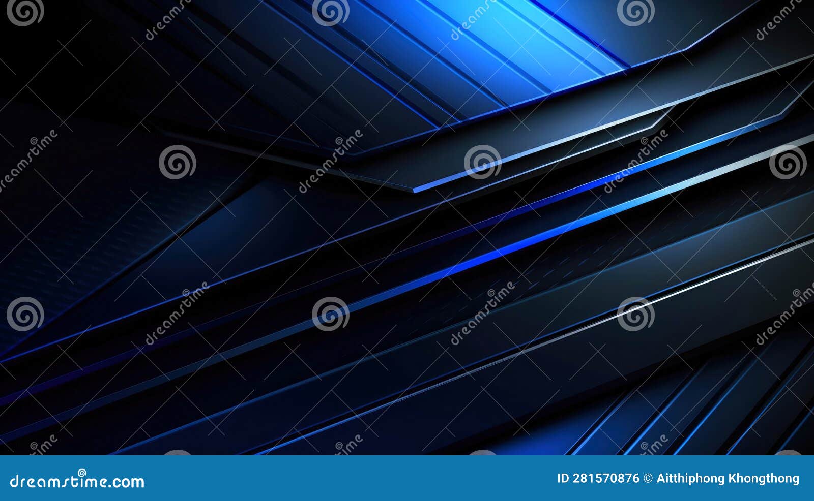 Abstract Tech Lines Background. Futuristic Abstract Shapes Technology ...