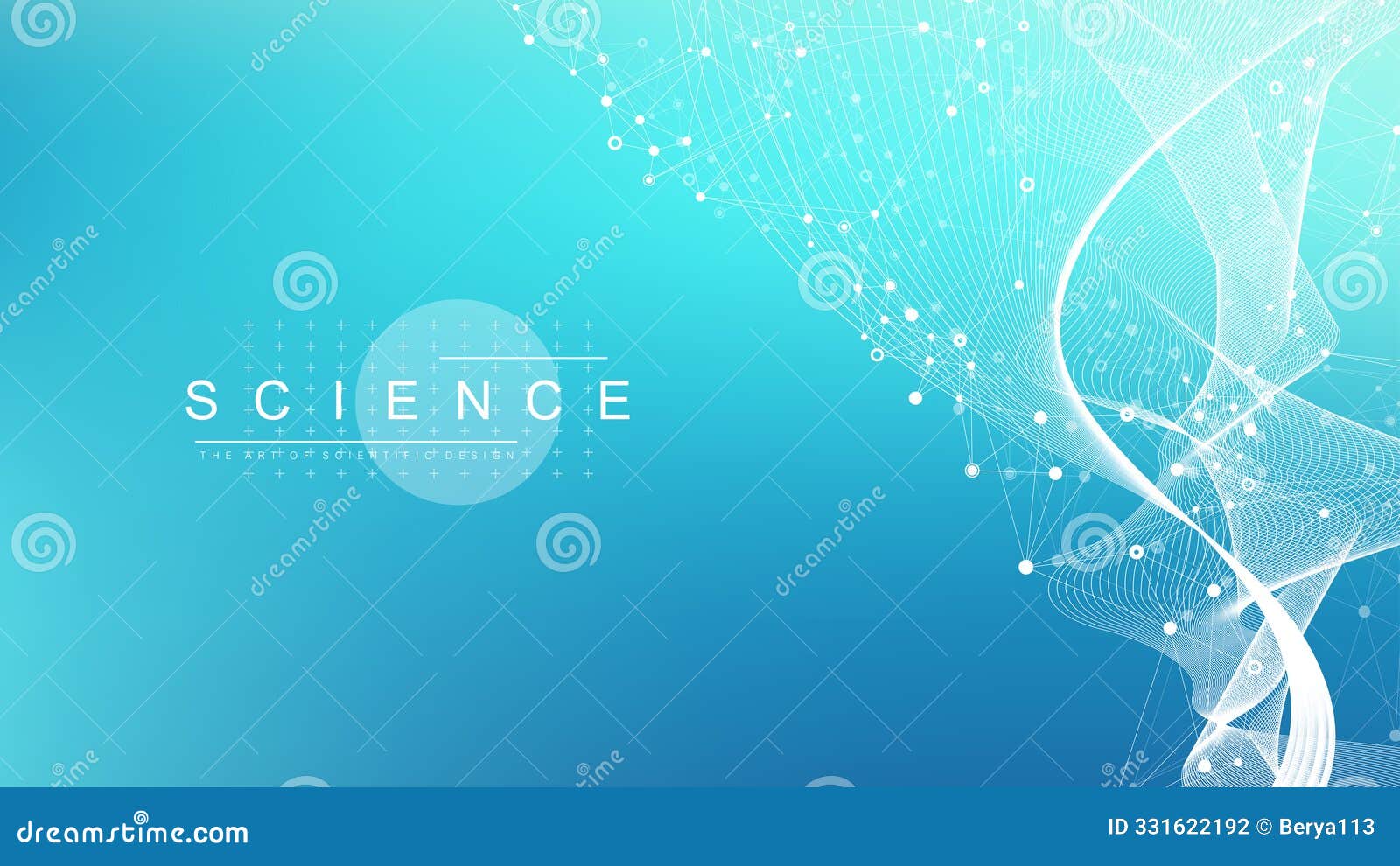 Abstract Tech Network Connection Dots. Digital Technology and Big Data ...