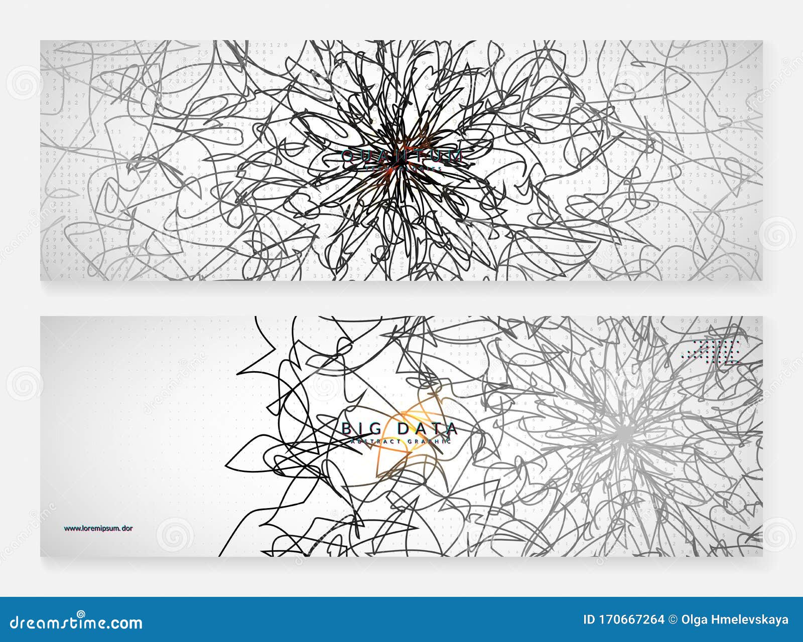 Abstract Tech Visuals. Digital Technology Stock Vector - Illustration ...