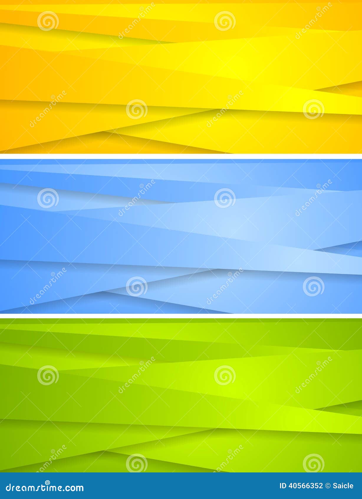 Abstract Technical Banners Template Stock Vector - Illustration of ...