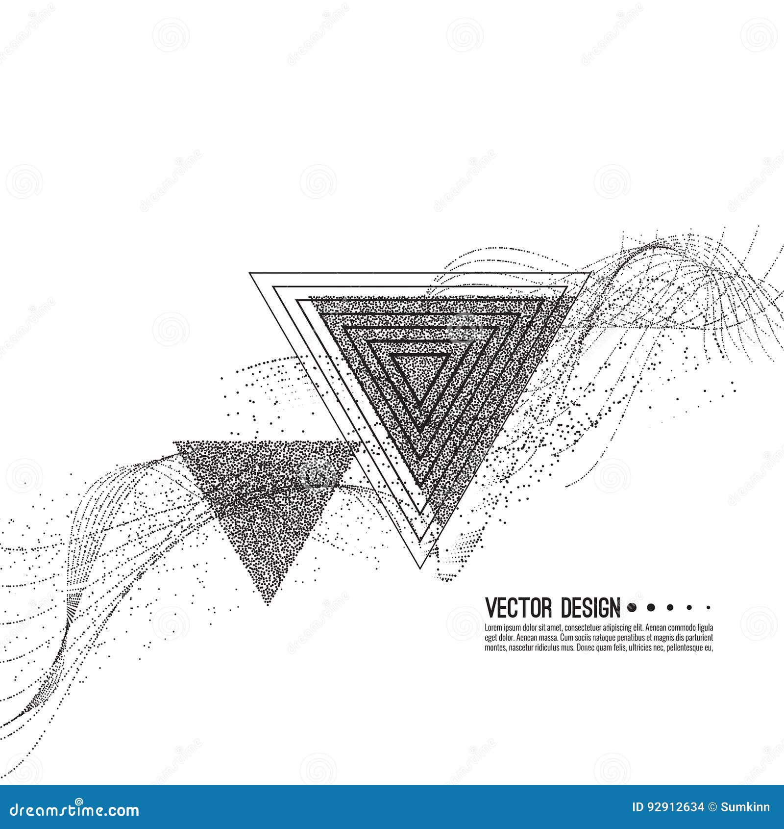 Abstract techno background stock vector. Illustration of atom - 92912634