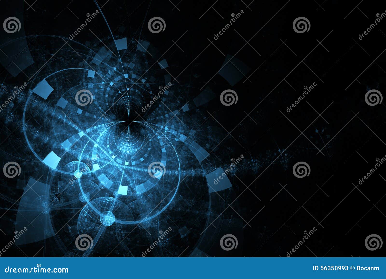 Abstract techno background stock illustration. Illustration of circles ...