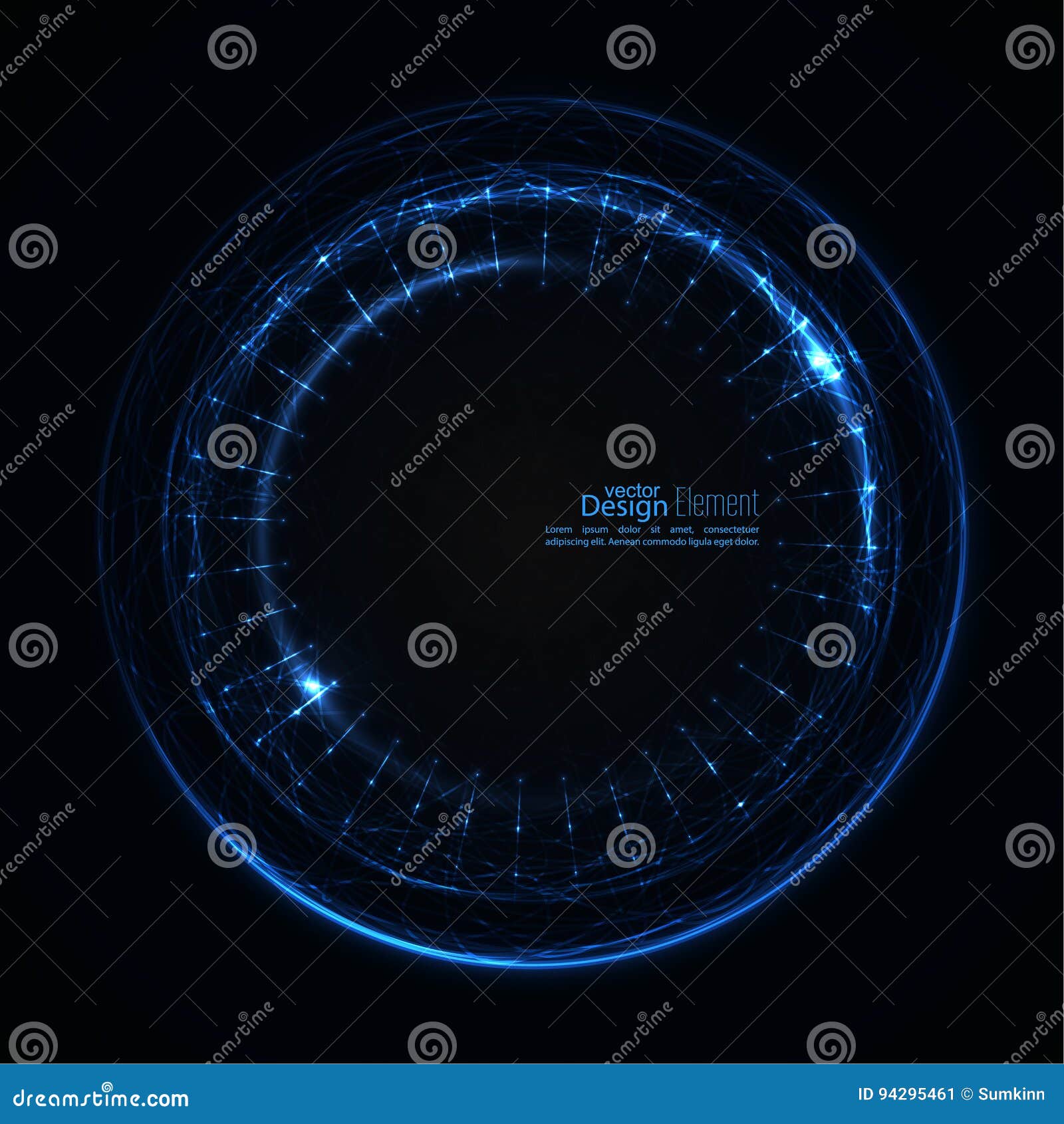 Abstract Techno Background. Stock Vector - Illustration of future ...
