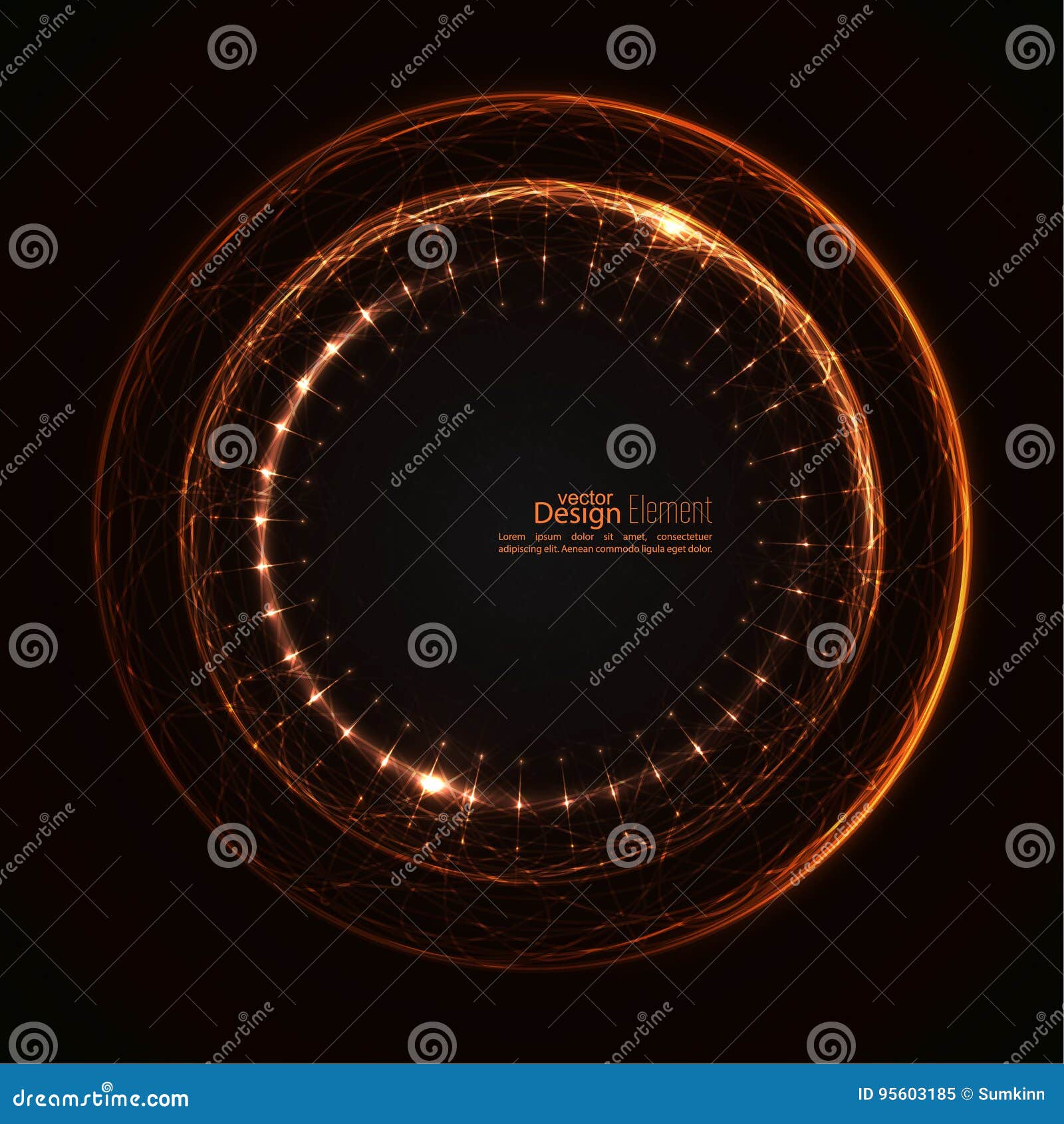 Abstract Techno Background. Stock Vector - Illustration of dynamic ...