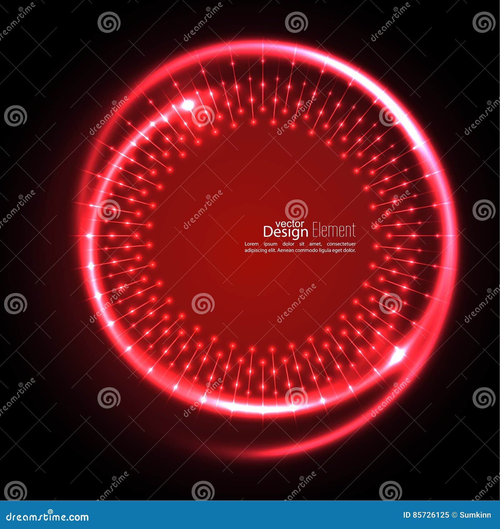 Abstract Techno Background. Stock Vector - Illustration of energy ...