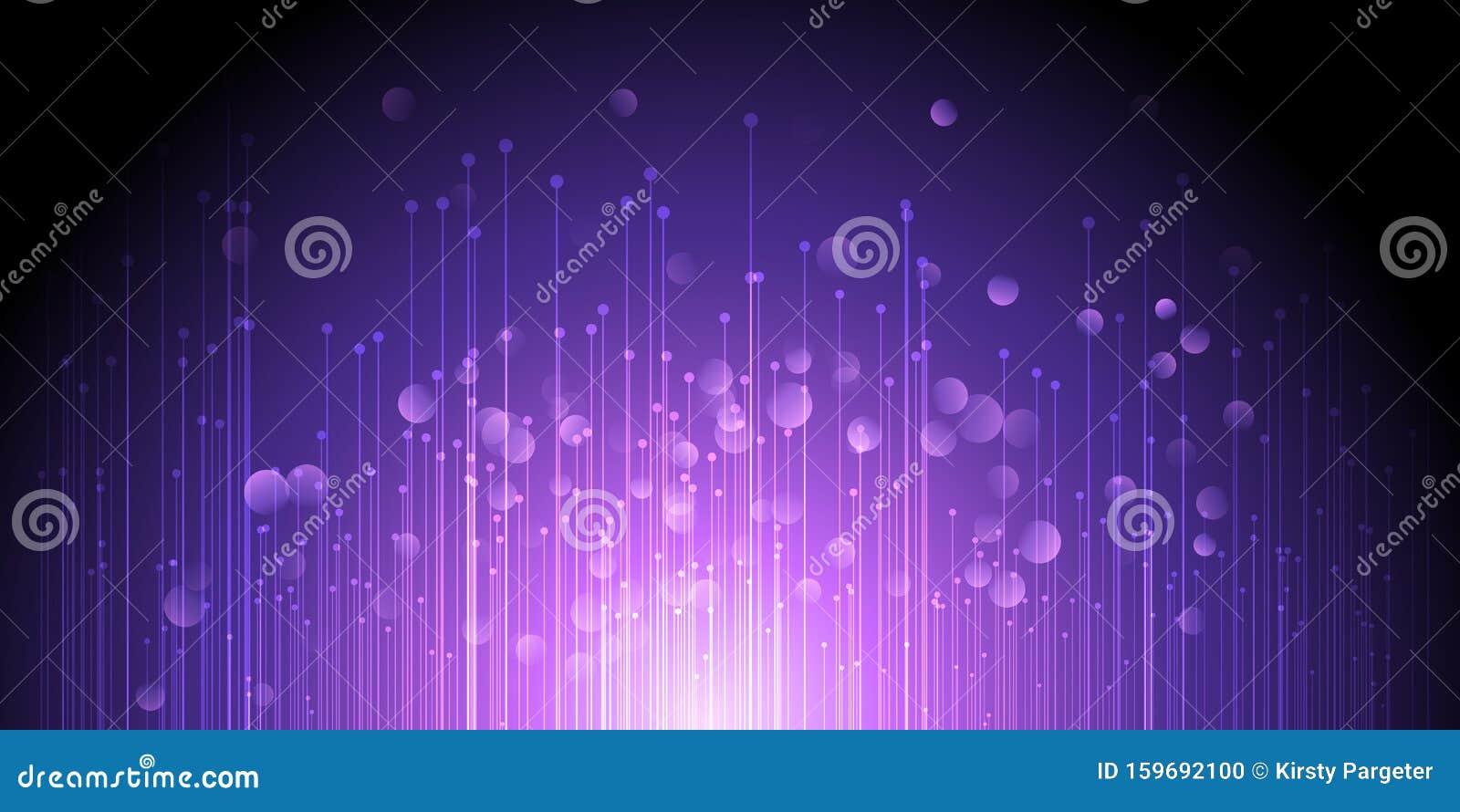 Abstract Techno Banner Design Stock Vector - Illustration of techno ...
