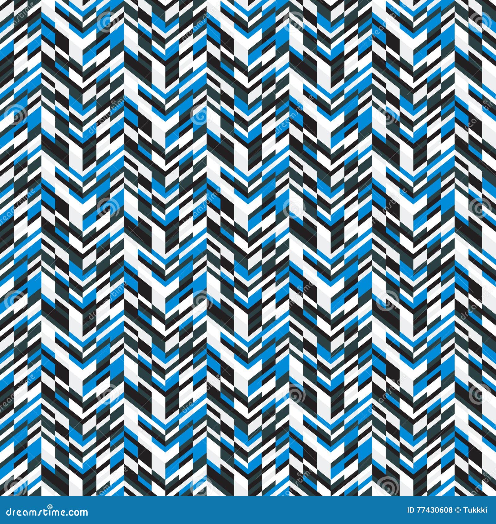 Abstract Techno Chevron Pattern Stock Vector - Illustration of geometry ...