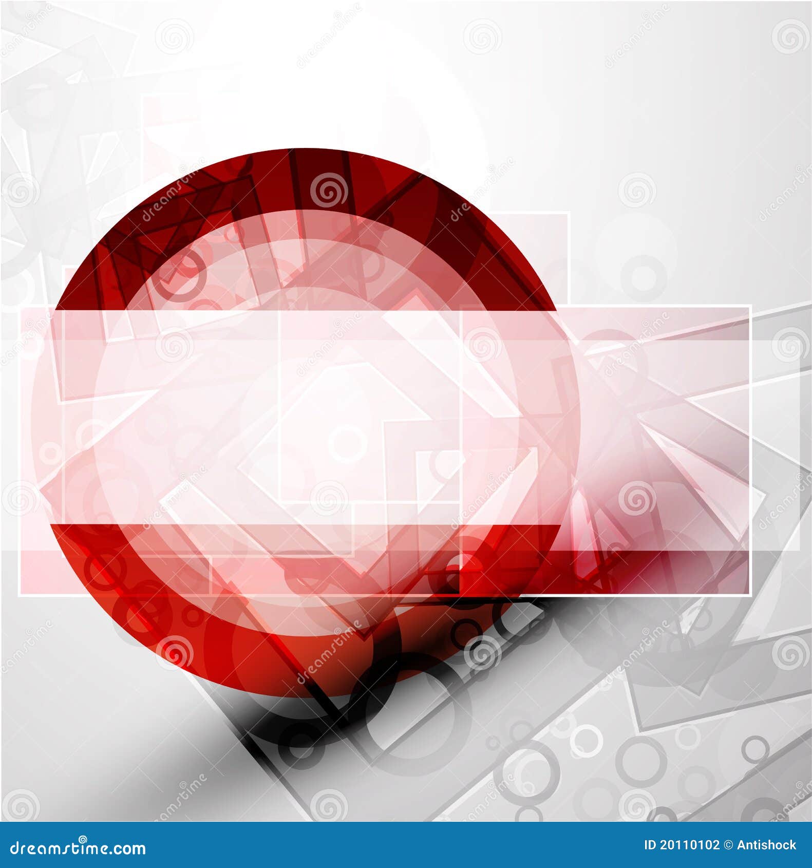 Abstract Techno Circle Vector Background Stock Illustration ...