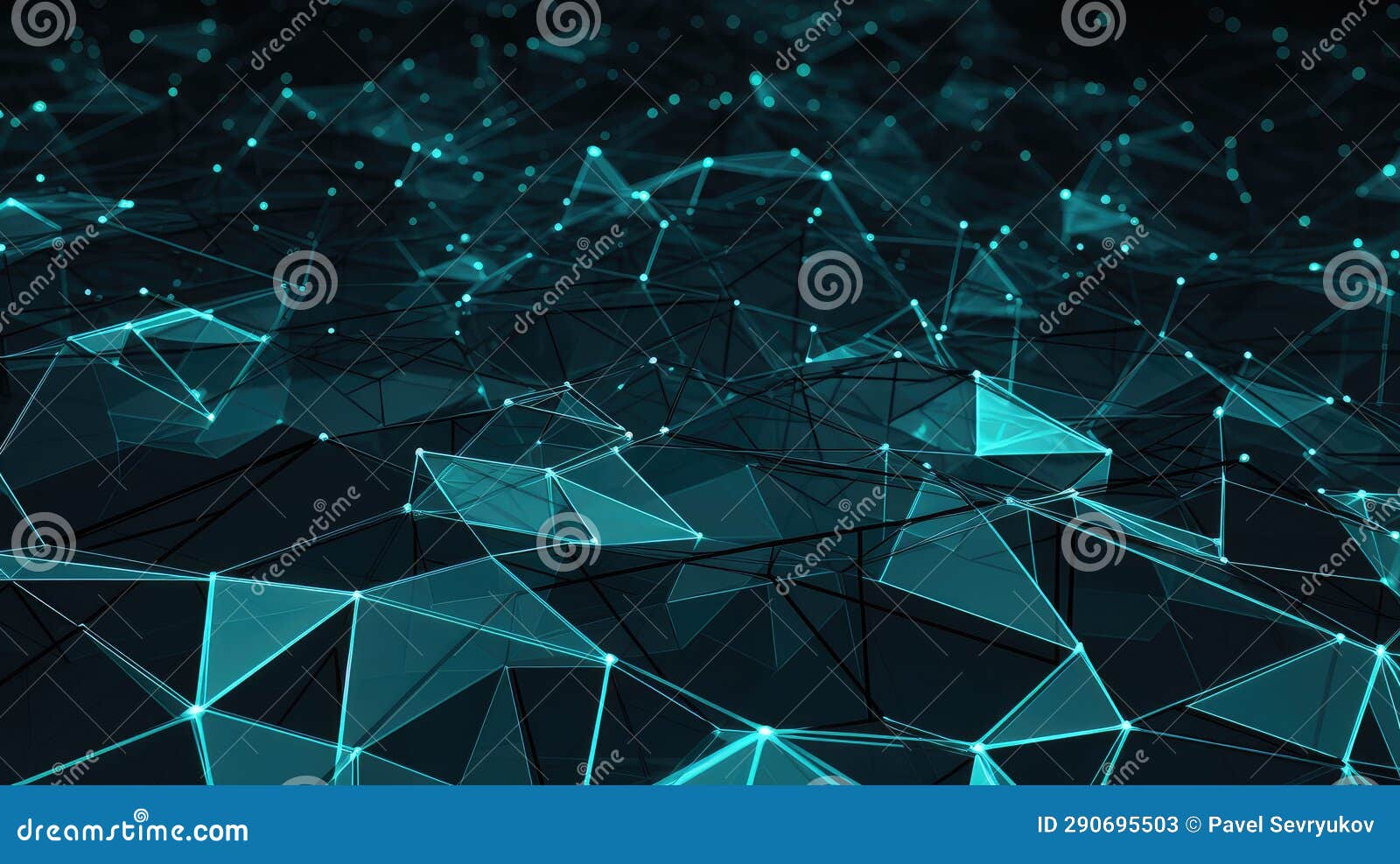 Abstract Techno Mesh Background Stock Illustration - Illustration of ...