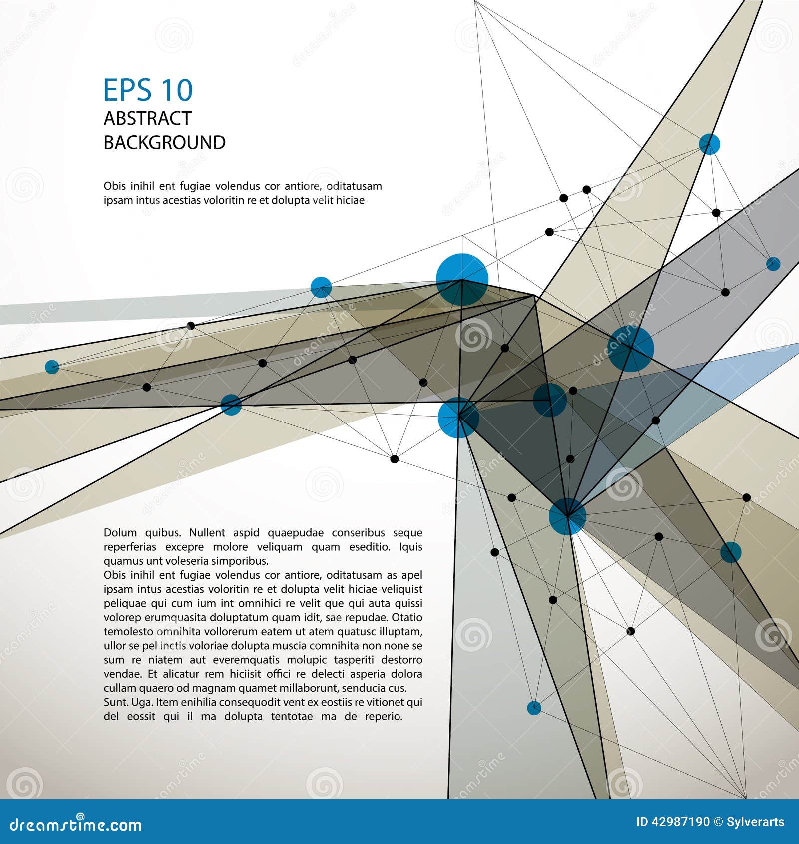 Abstract Techno Style Background. Stock Vector - Illustration of ...