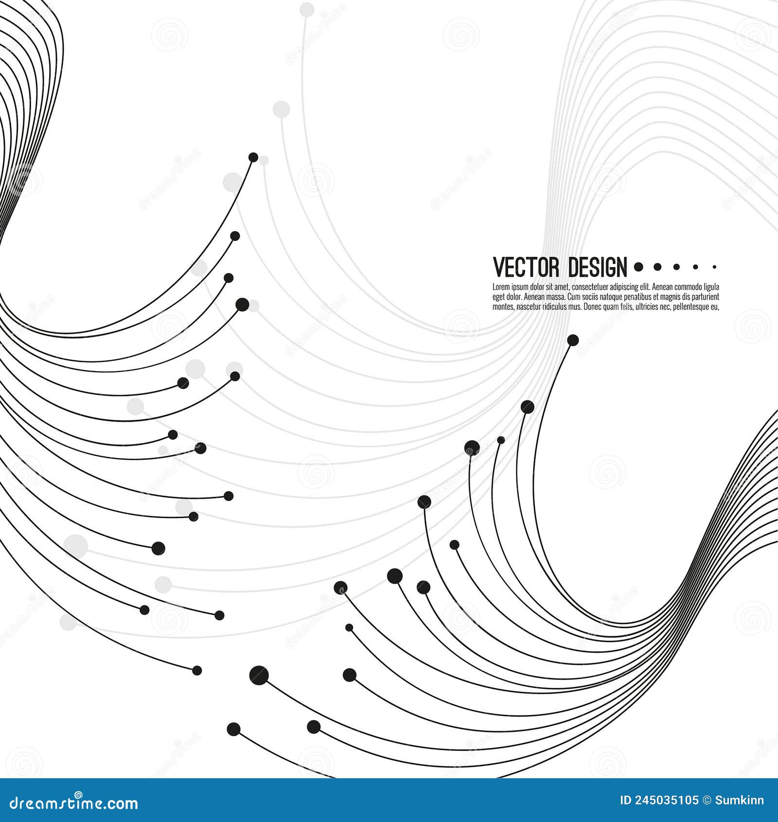 Abstract Techno Vector Background Stock Vector - Illustration of ...