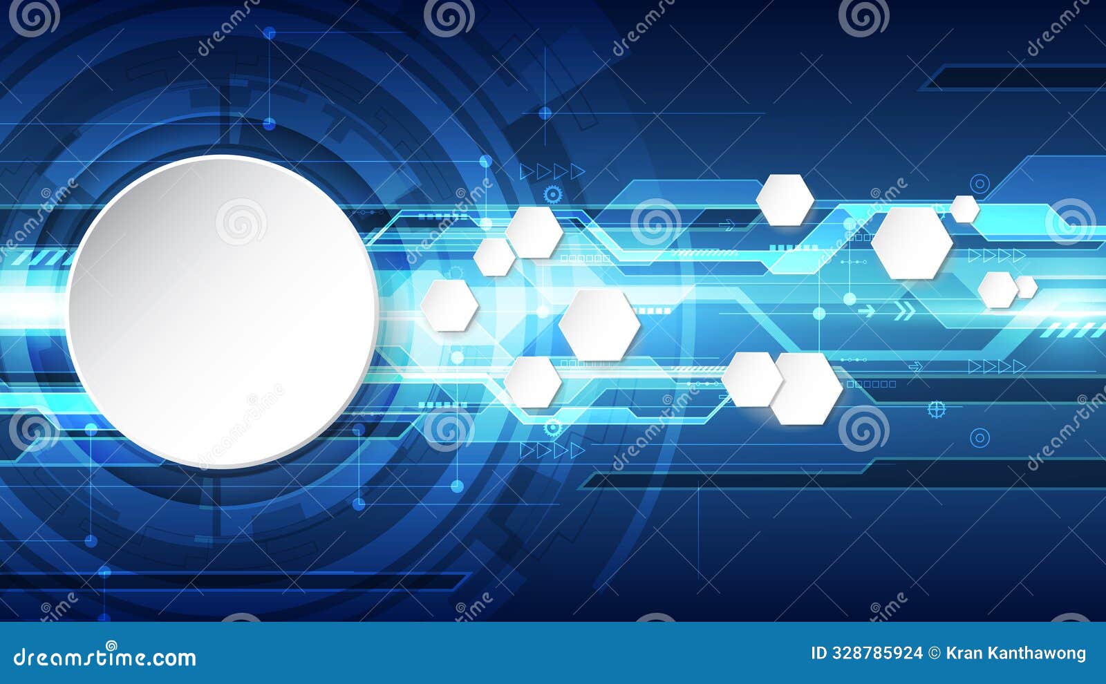 Abstract Technology Concept Background. Vector Illustration for Your Business Design Stock ...