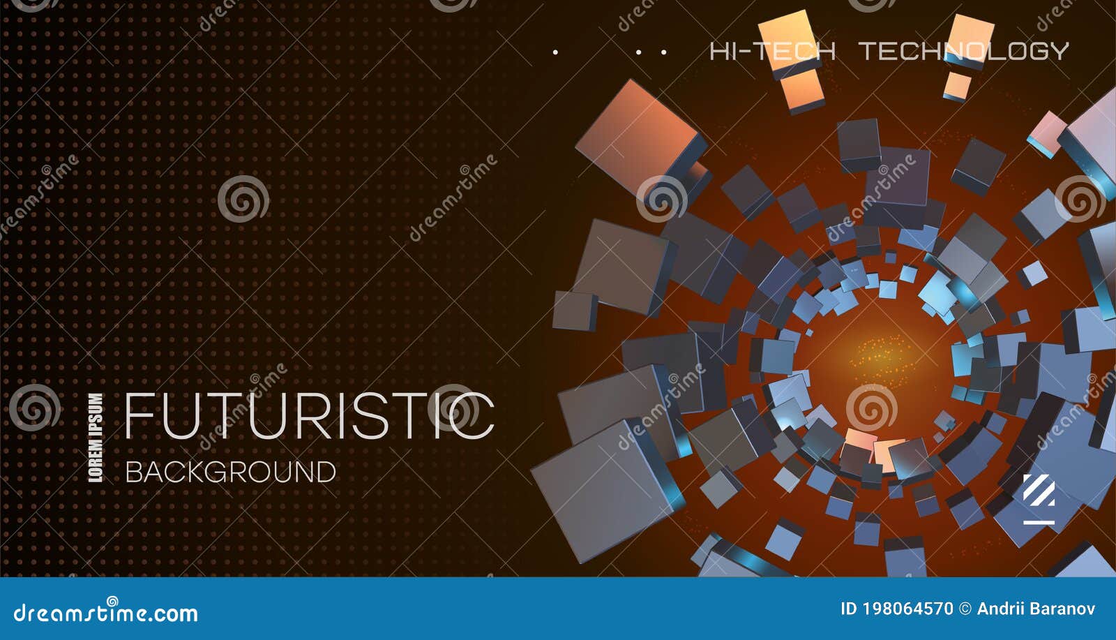 Abstract Technological Background. Space Abstract Technology Background ...