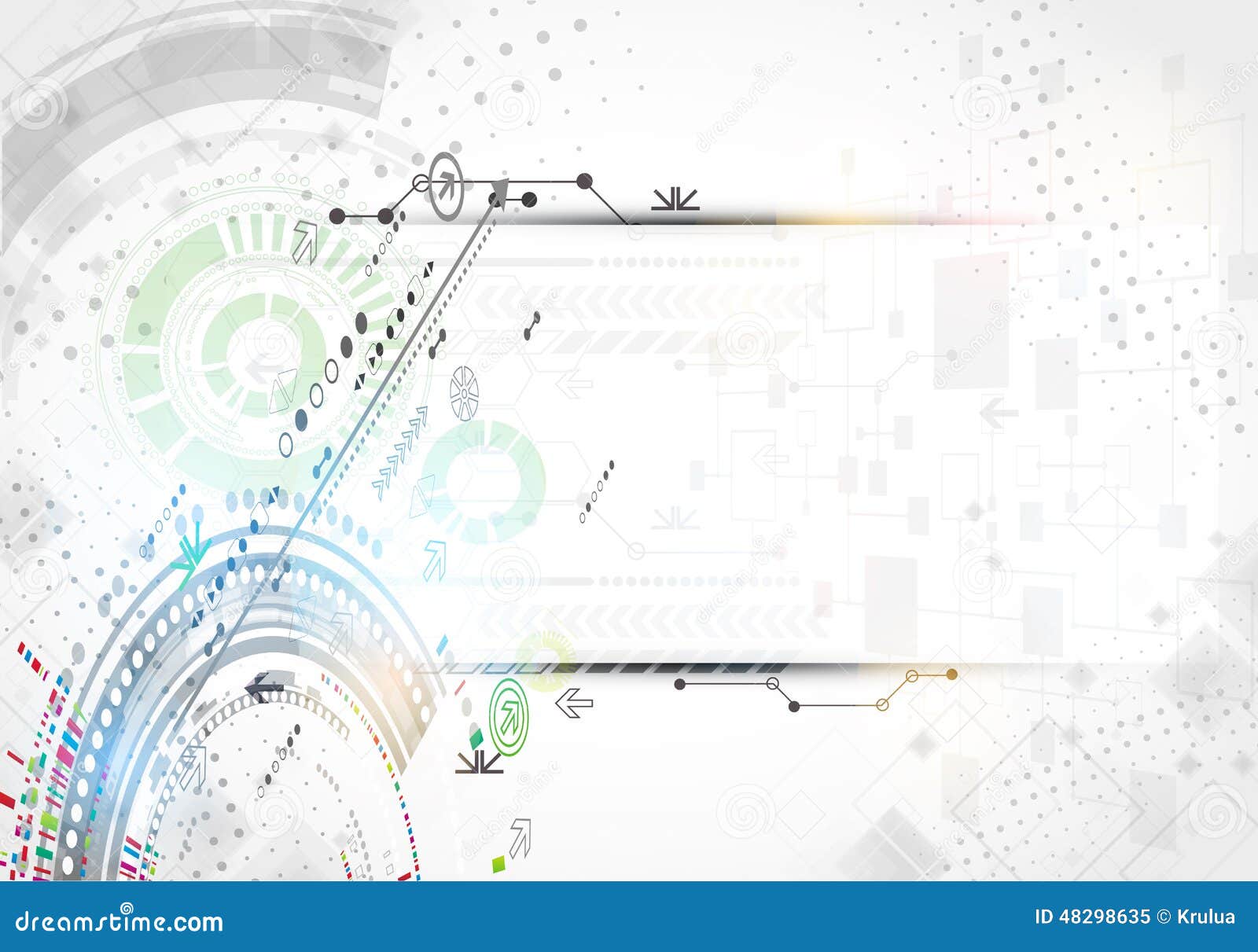 Abstract Technological Background. Stock Vector - Illustration of cyber ...
