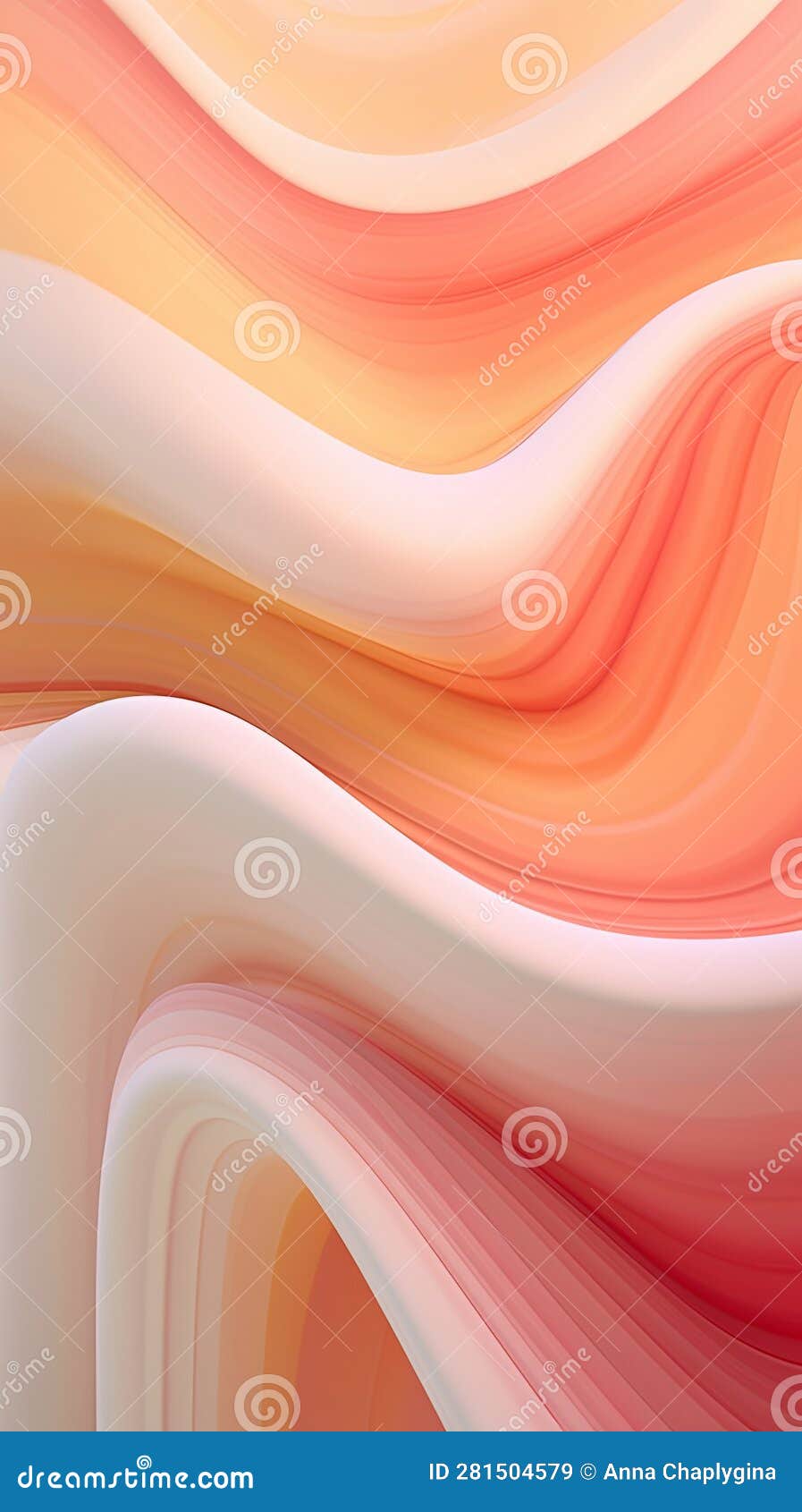Abstract Technological Virtual Background with Gradient Curves ...