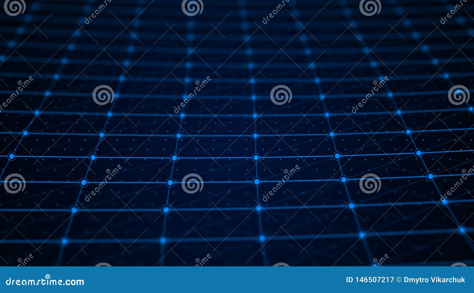Abstract Technology Background. Artificial Intelligence. Science ...