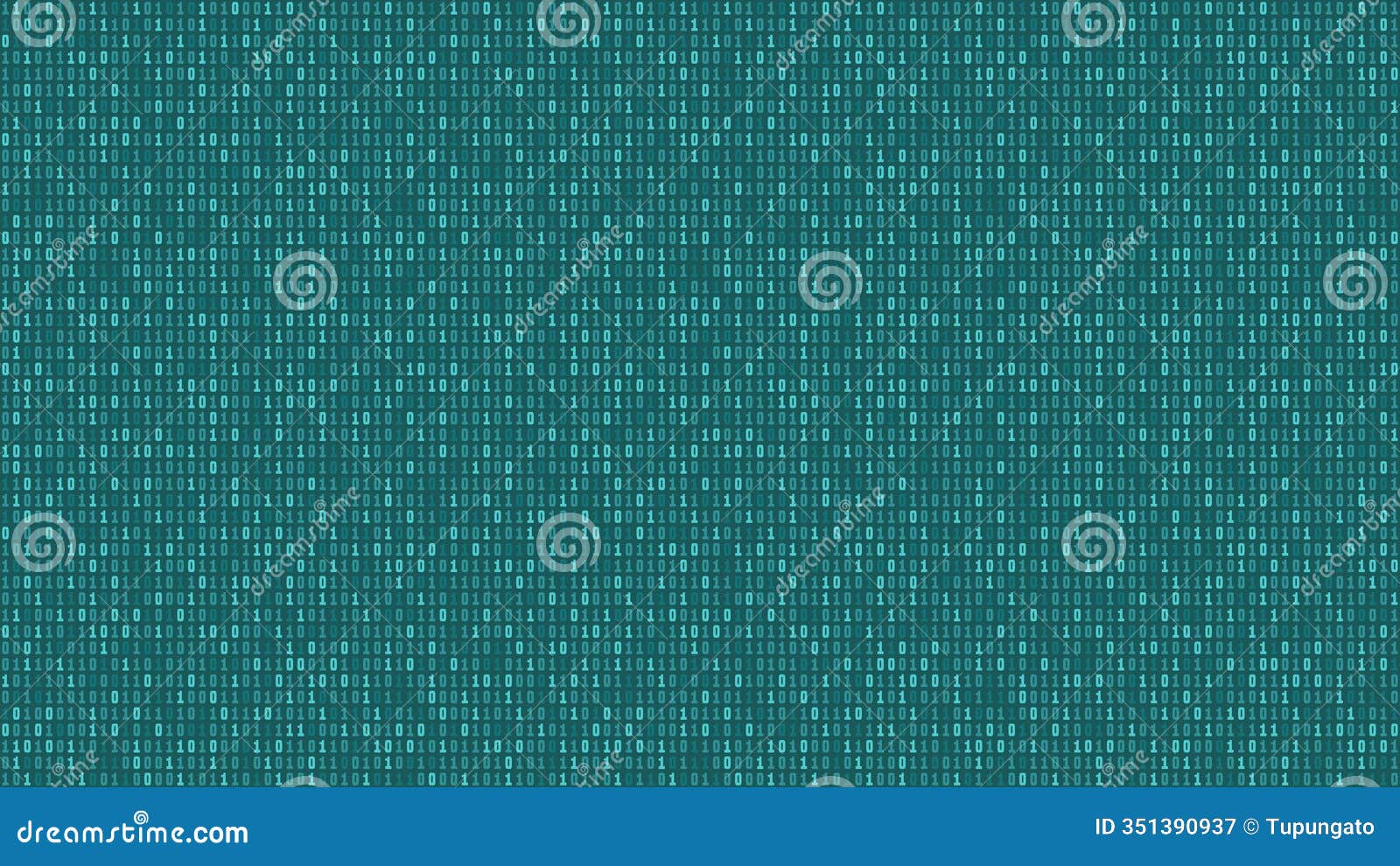 Abstract Technology Background Binary Code Stock Vector - Illustration of algorithm, data: 351390937