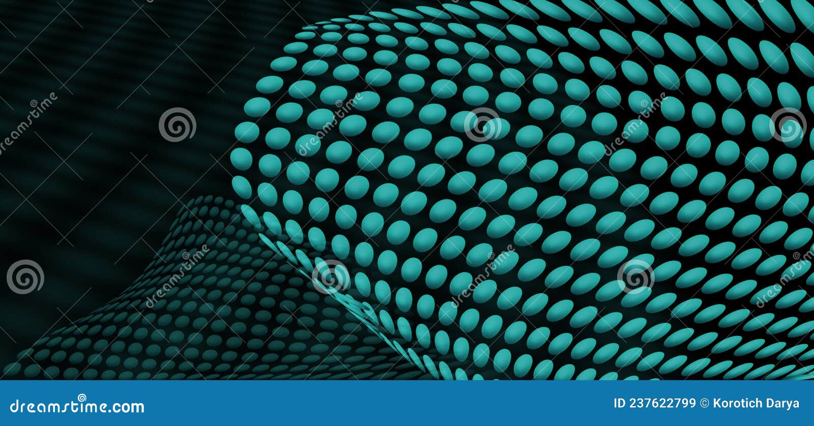 Abstract Technology Background in Blue Color. Stock Illustration ...