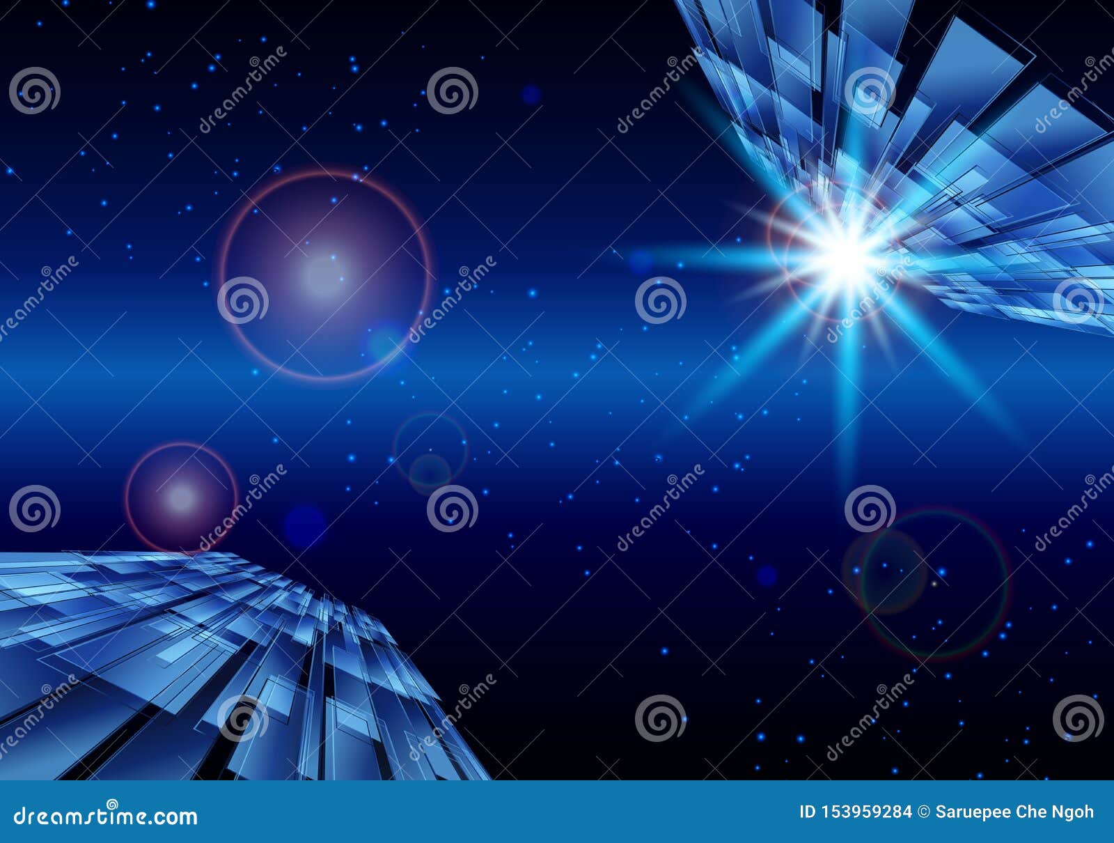 Abstract Technology Background. Blue Line Technology Background Vector ...
