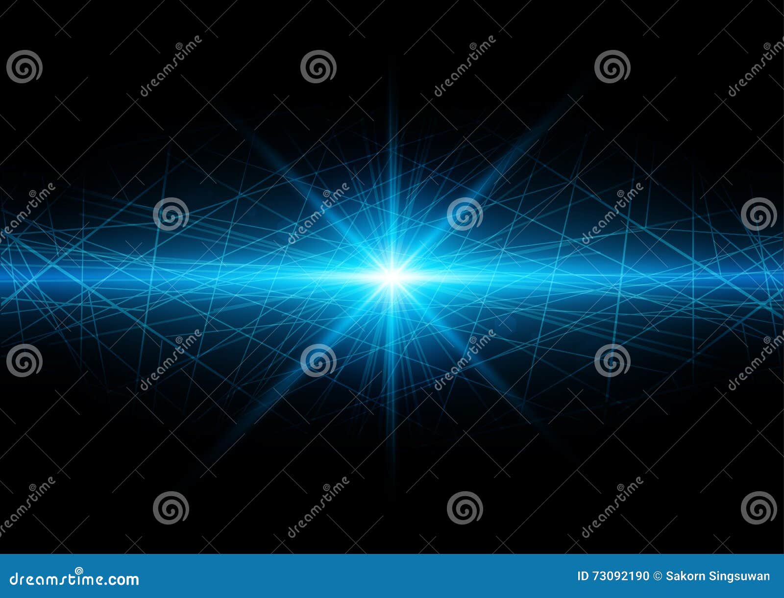 Flare Mesh Network Hierarchy Monitoring Icon With Flare Spots Cartoon ...