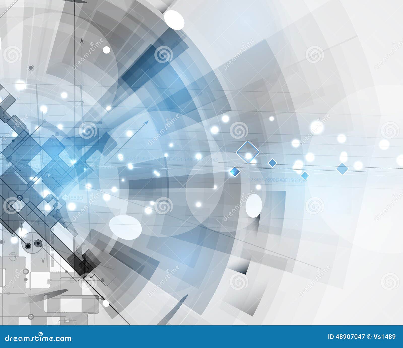 Abstract Technology Background Business & Development Direction Stock ...