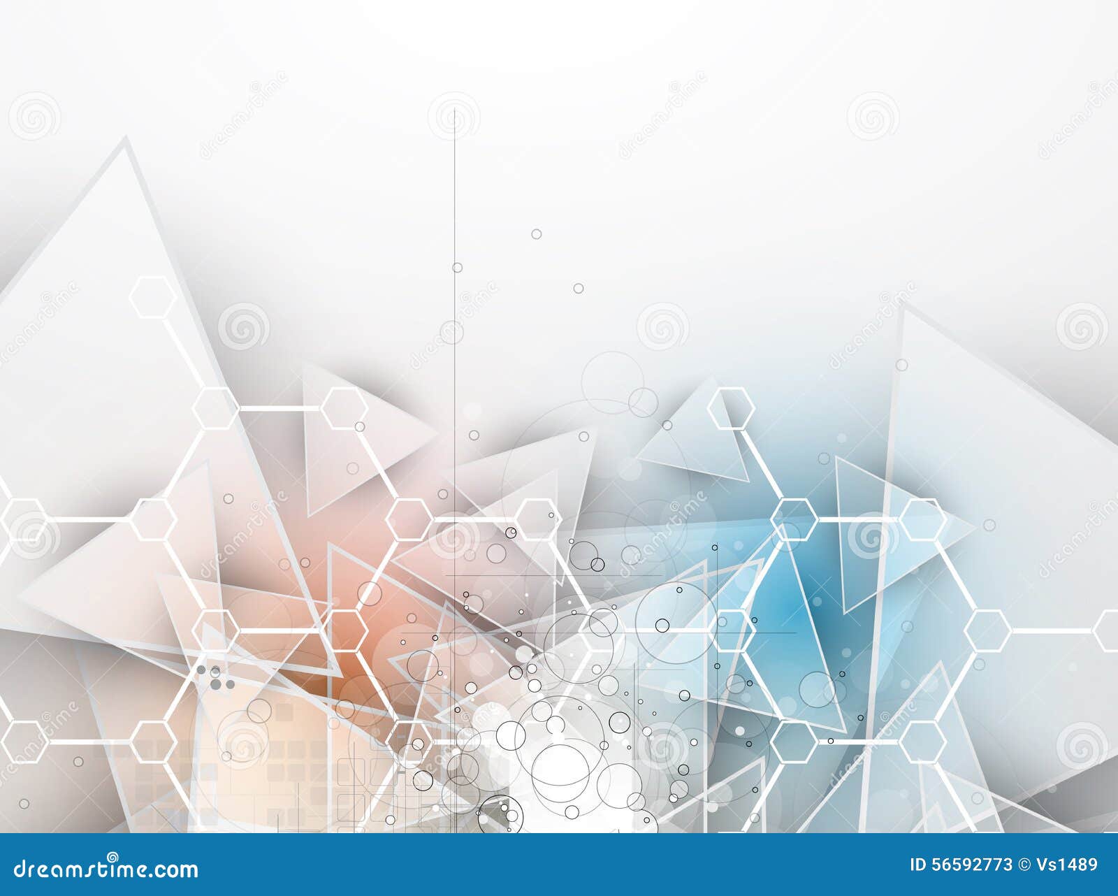 Abstract Technology Background Business & Development Direction Stock ...