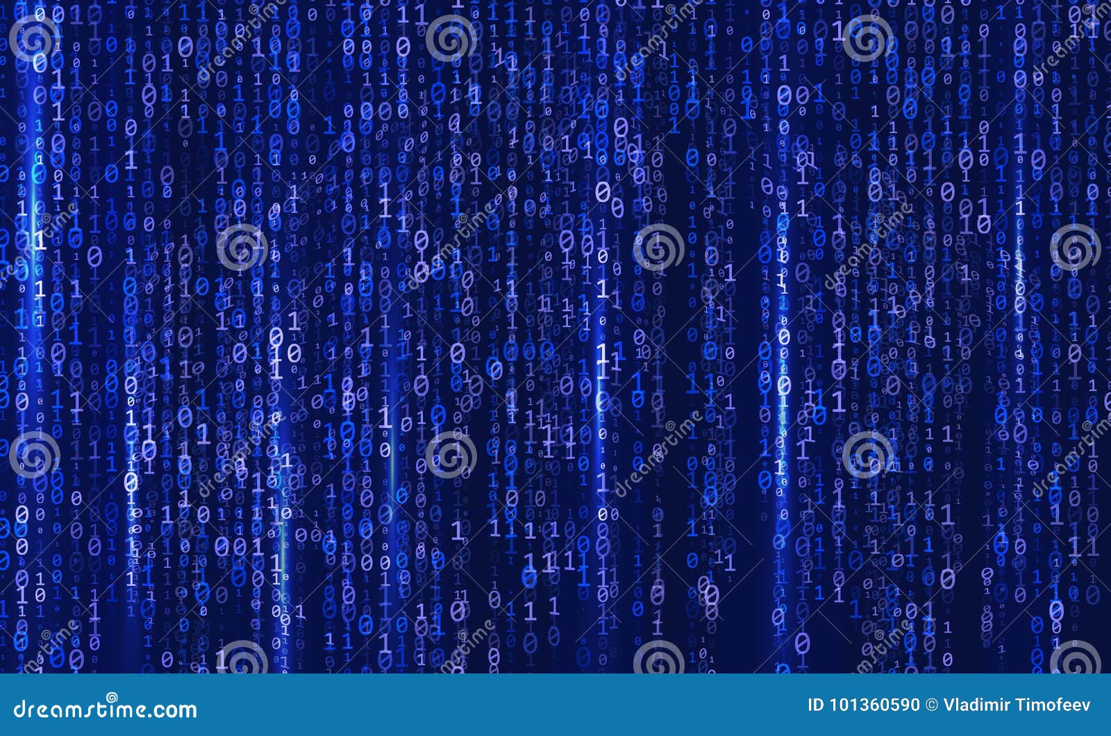 Abstract Technology Background Computer Binary Code Matrix Programming Coding Hacker Concept
