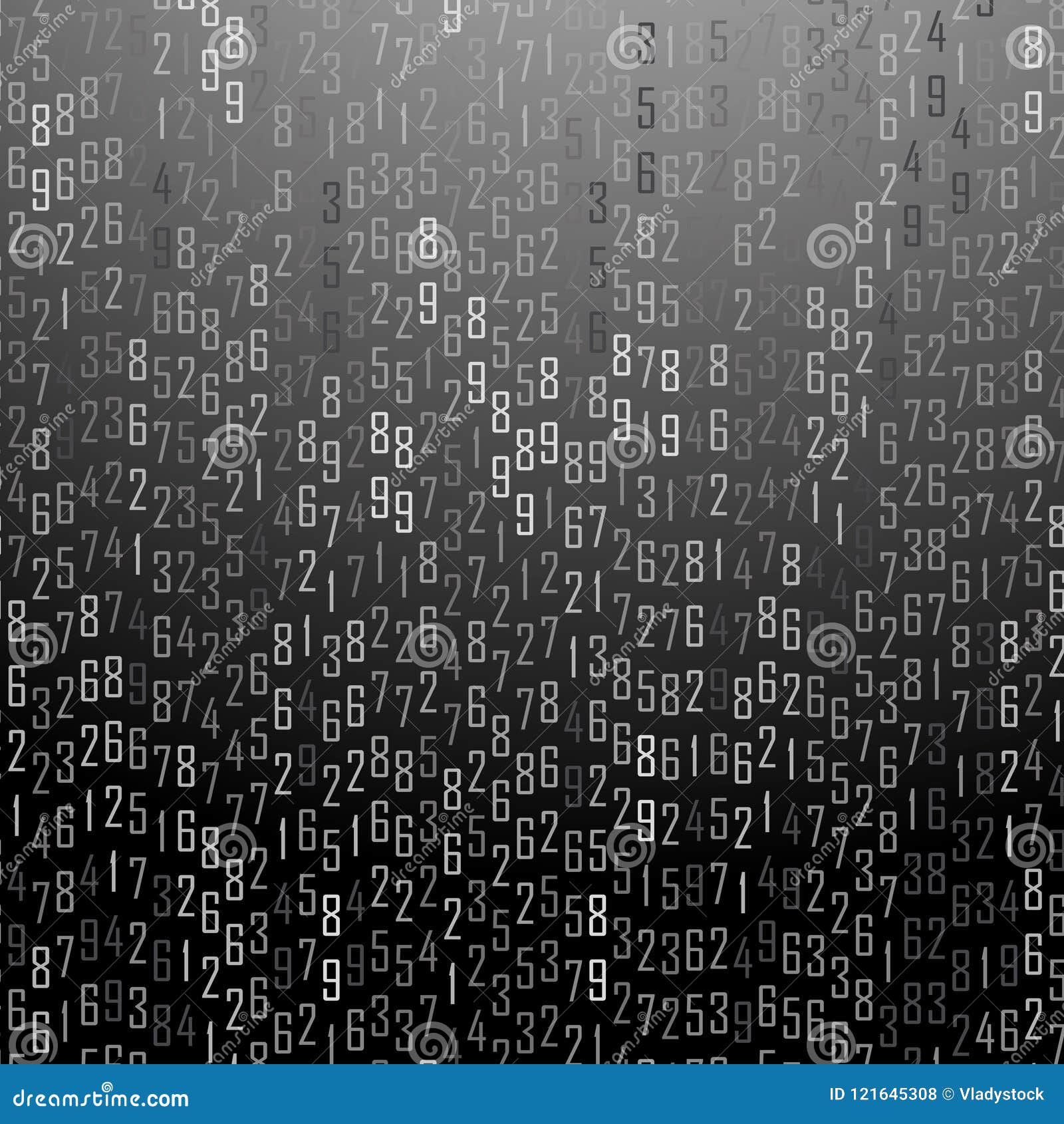 Matrix Texture With Digits Binary Code Abstract Futuristic Cyberspace 8749