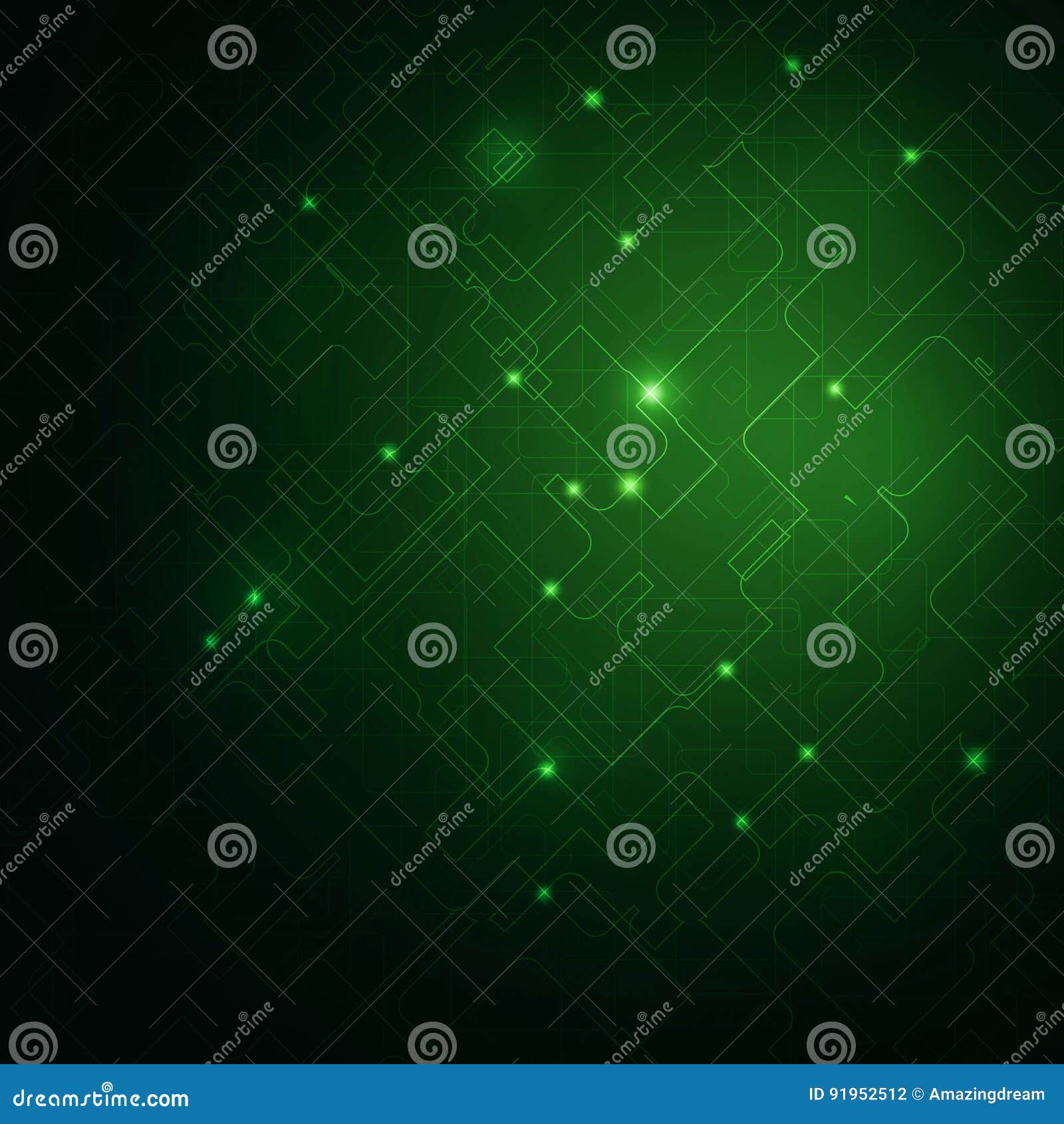Abstract Technology Background. Computer Generated Abstract Background ...
