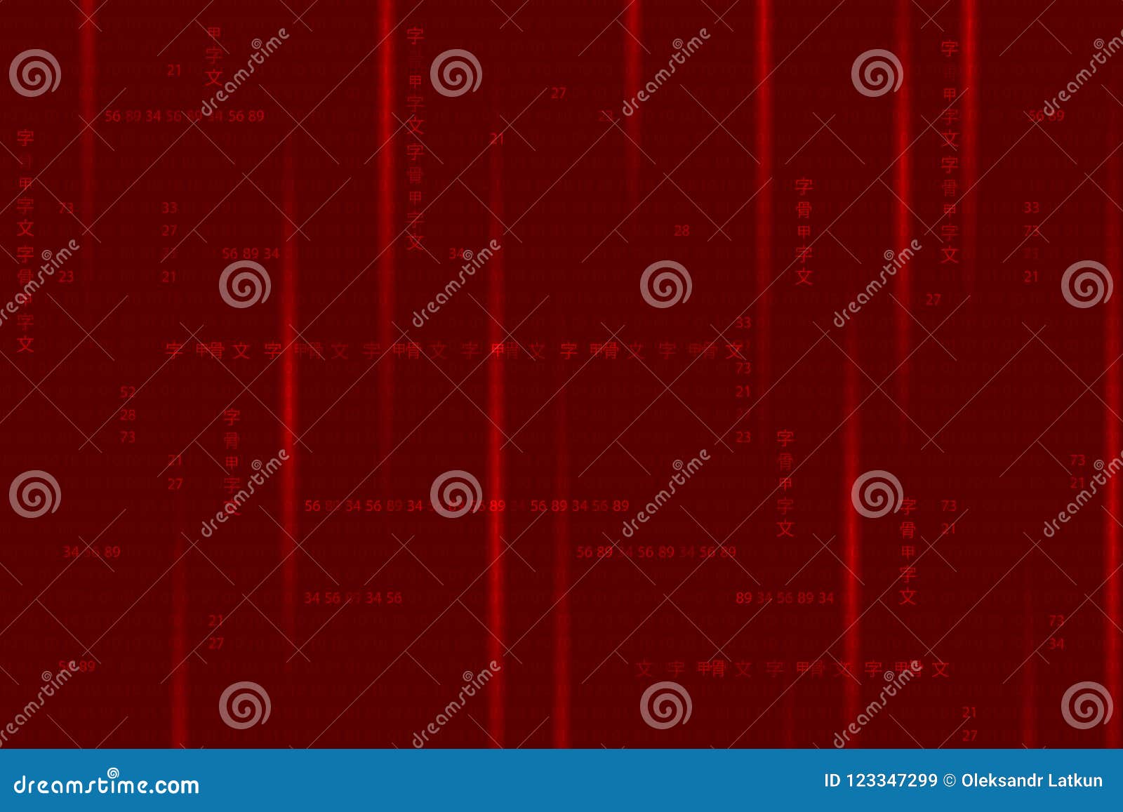 Abstract Technology Background Concept. Matrix Background Stock ...