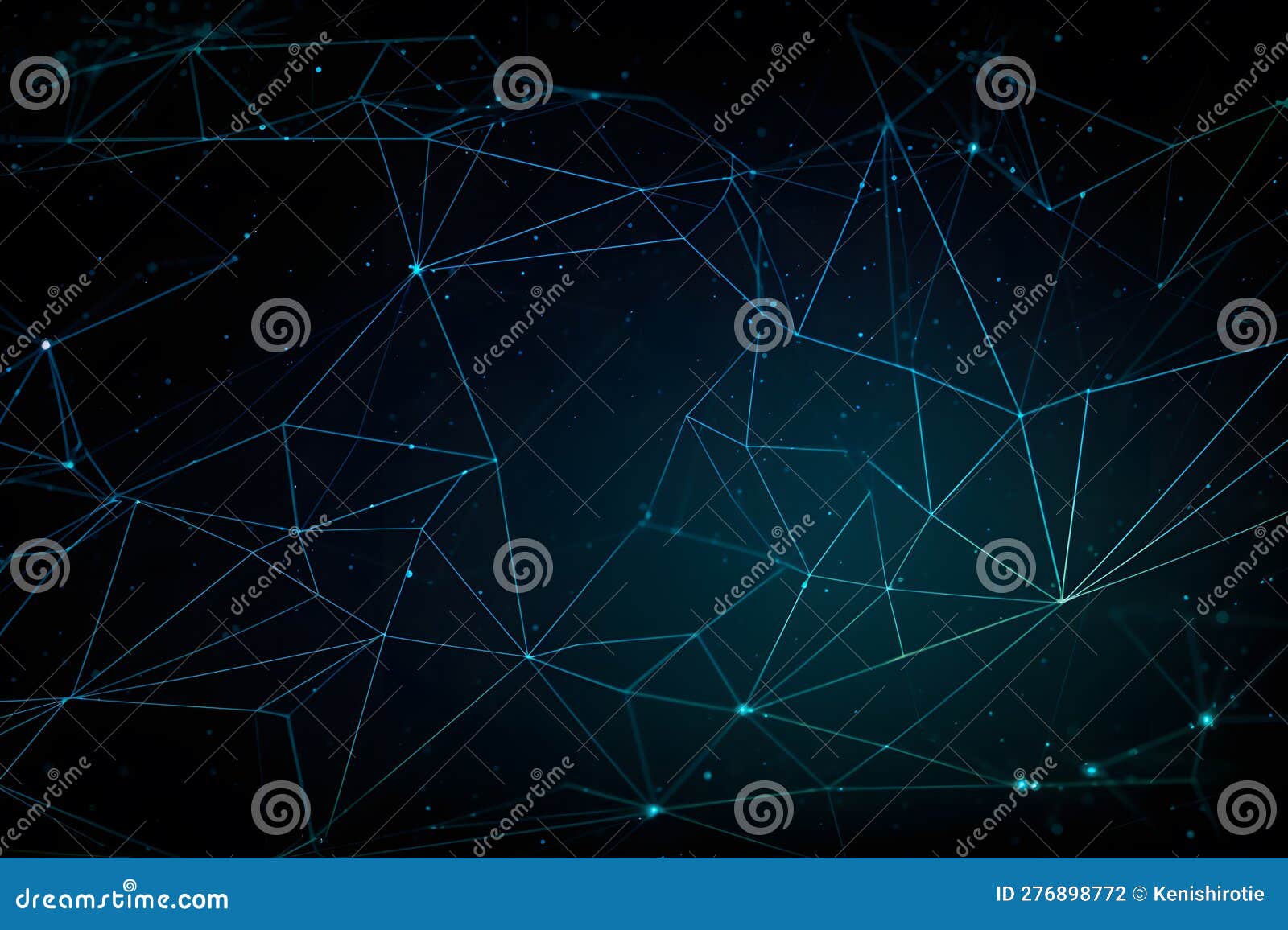 Abstract Technology Background with Connected Dots for Wireless ...
