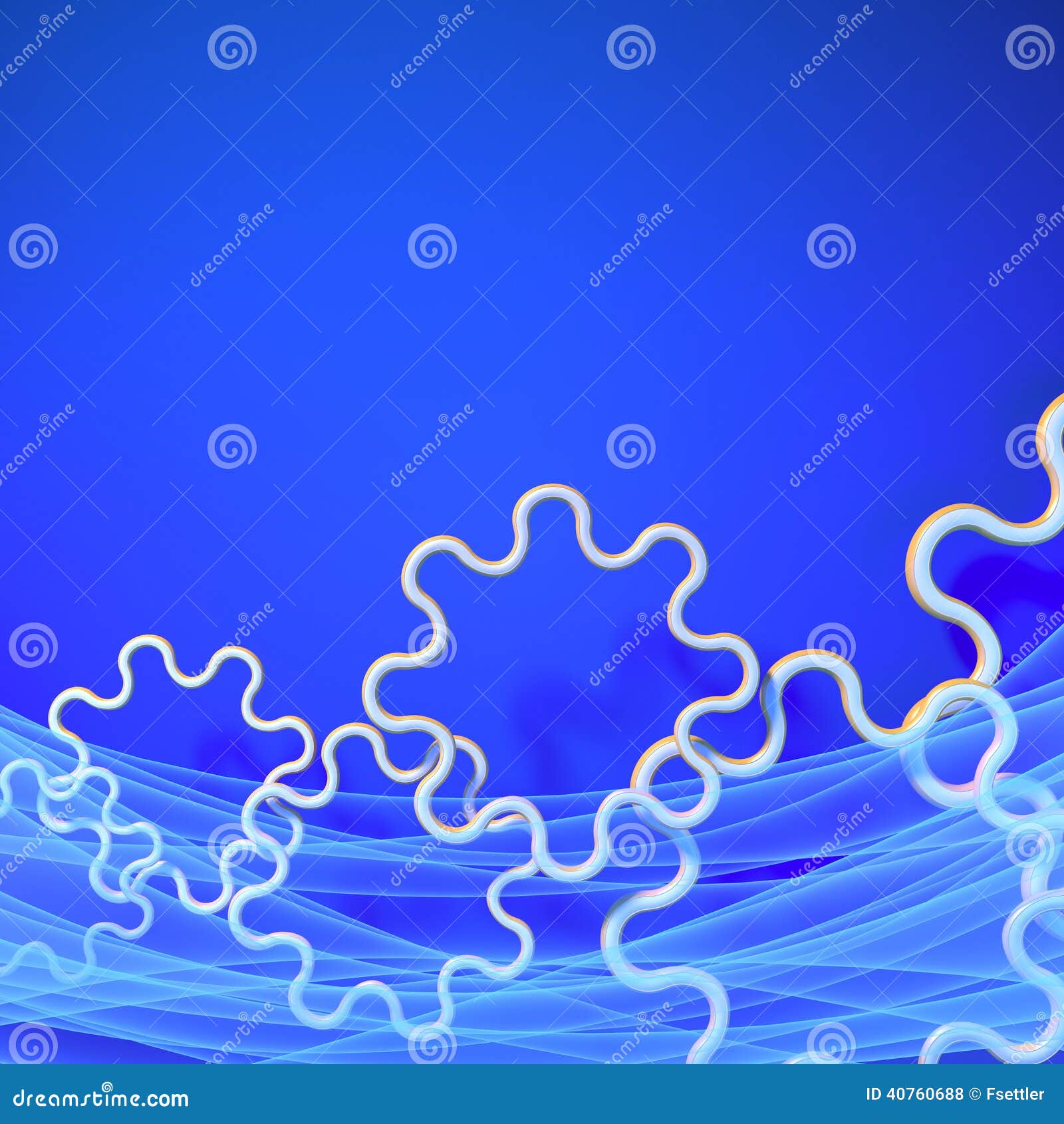 Abstract Technology Background. 3D Computer Generated. Stock ...