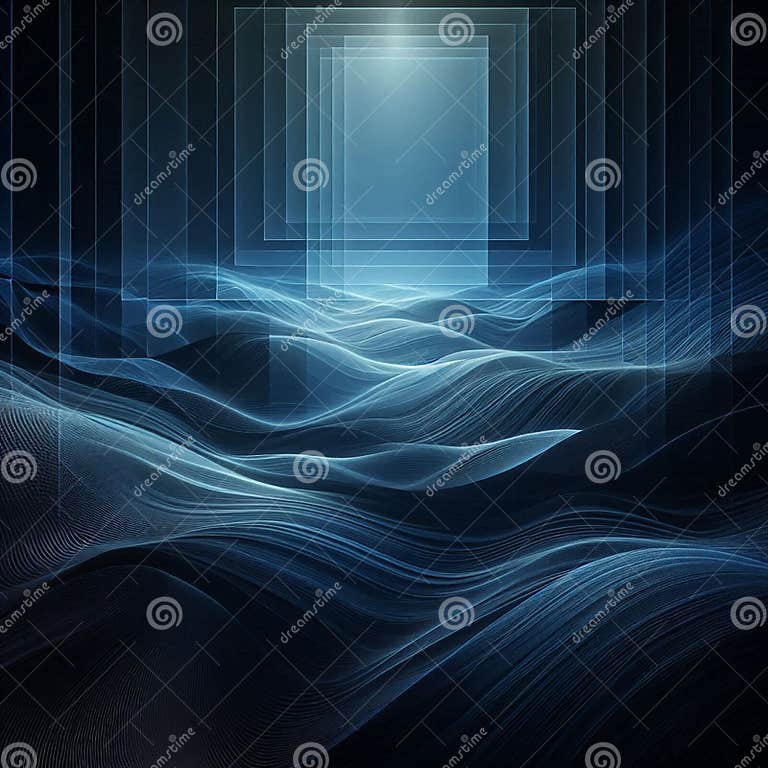 Abstract Technology Background Stock Illustration - Illustration of ...