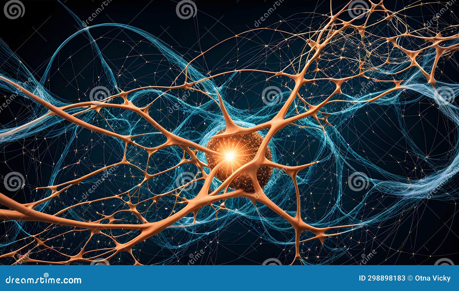 Abstract Technology Background of a Data Computing System with ...