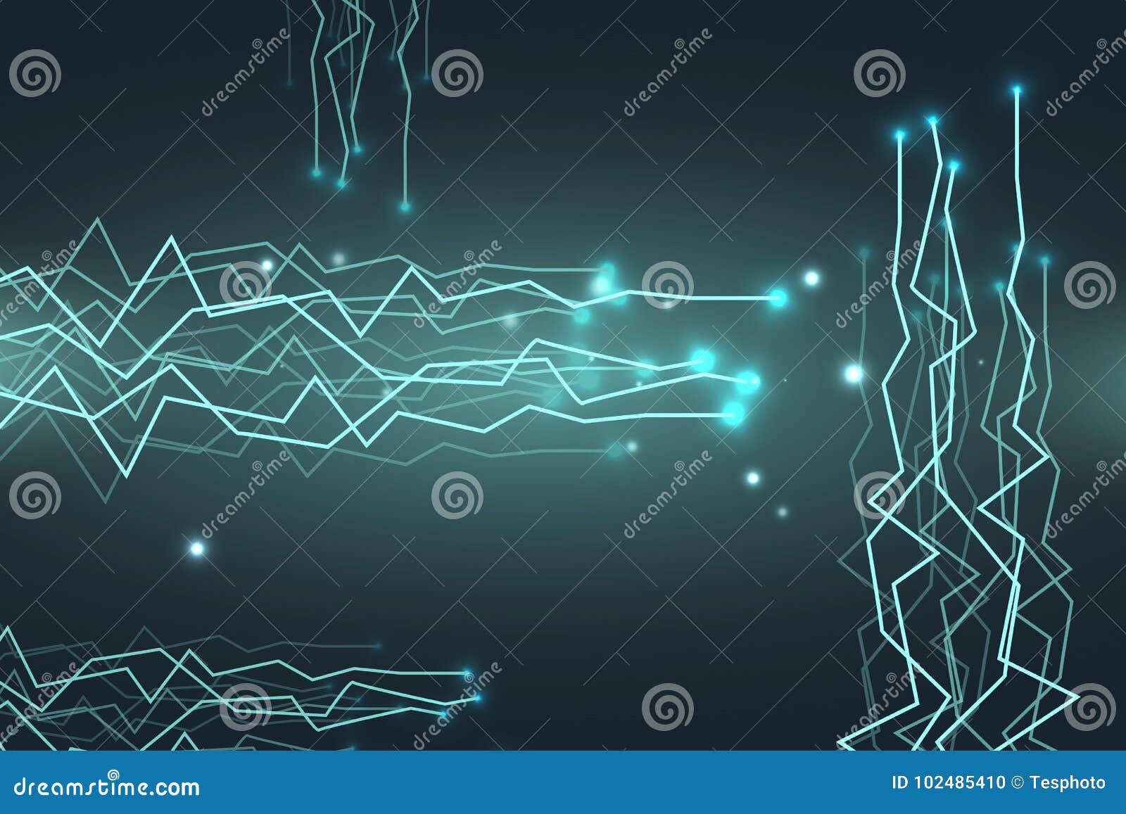 Abstract Technology Background. Data Transfer. Vector Stock Vector ...