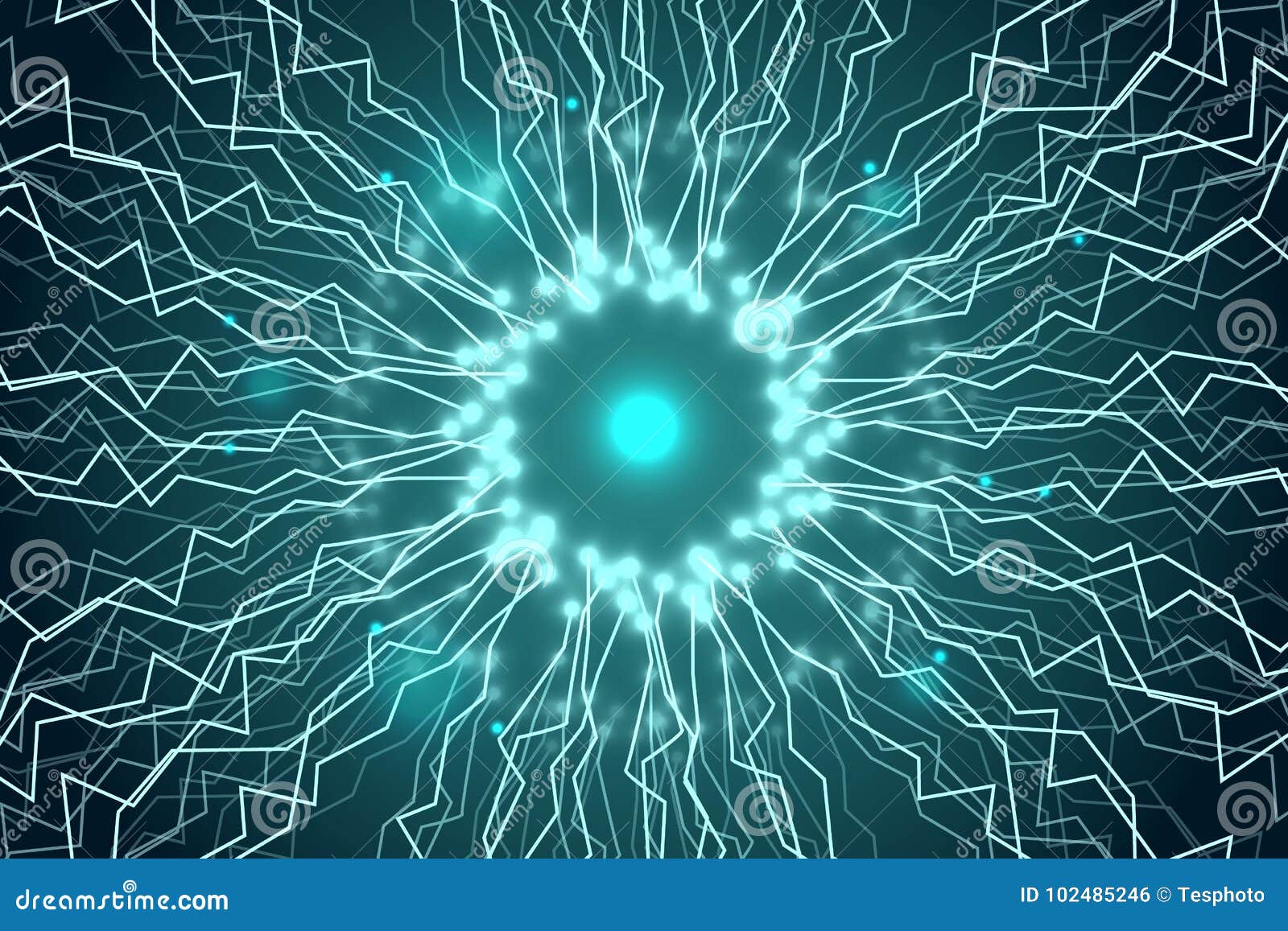 Abstract Technology Background. Data Transfer. Vector Stock Vector ...