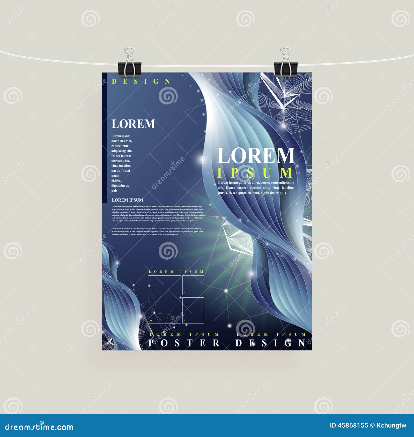 Abstract Technology Background Design for Poster Stock Vector ...