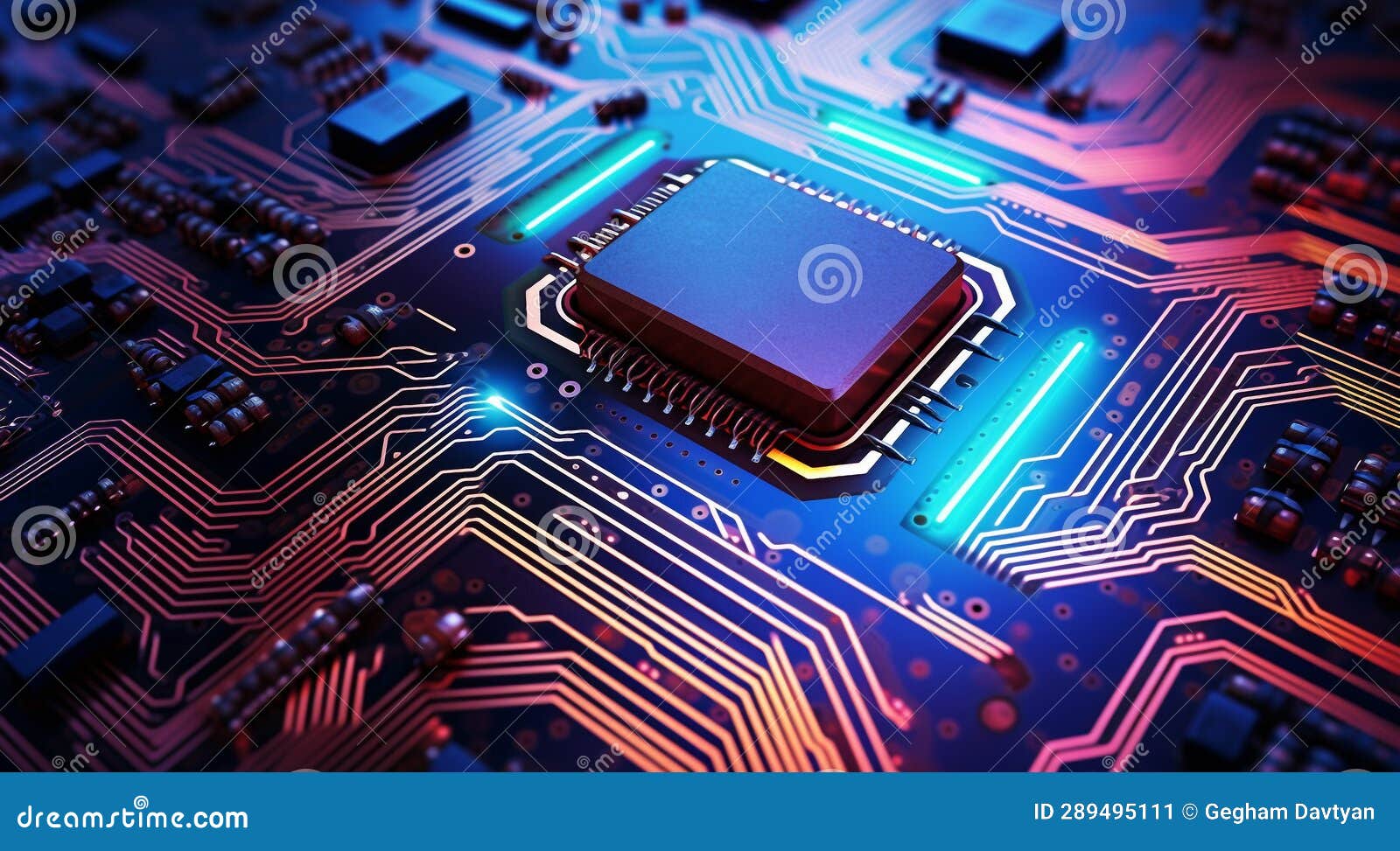 Abstract Technology Background, Full Hd Colored Technology Wallpaper ...