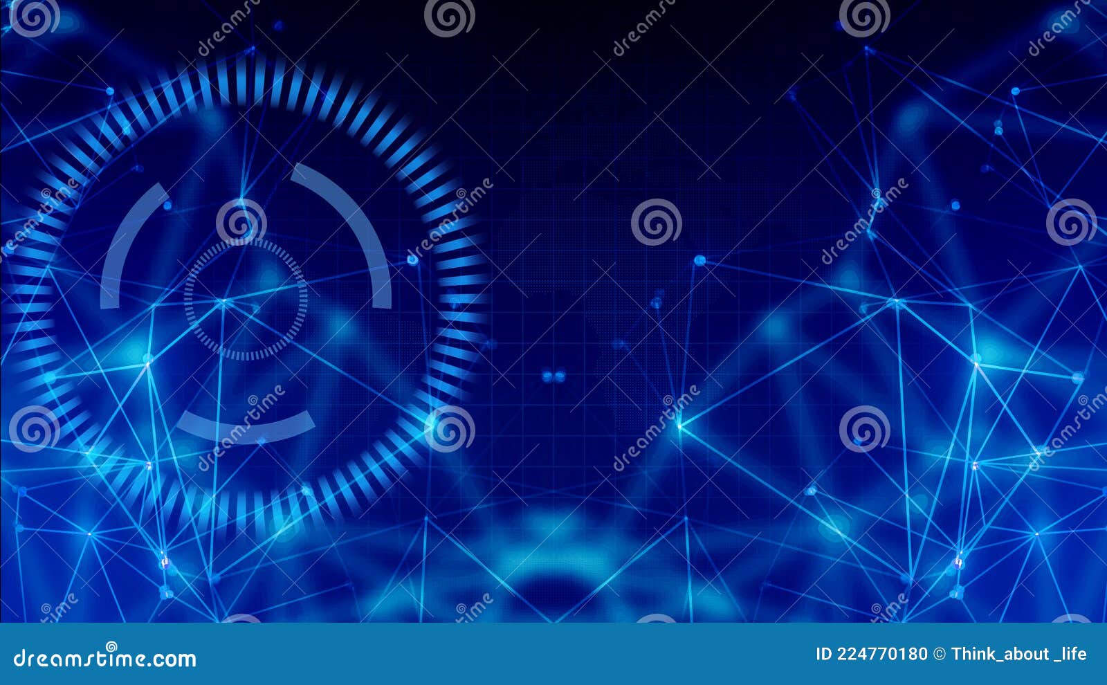 Abstract Technology Background. Future Technology Abstract Background ...