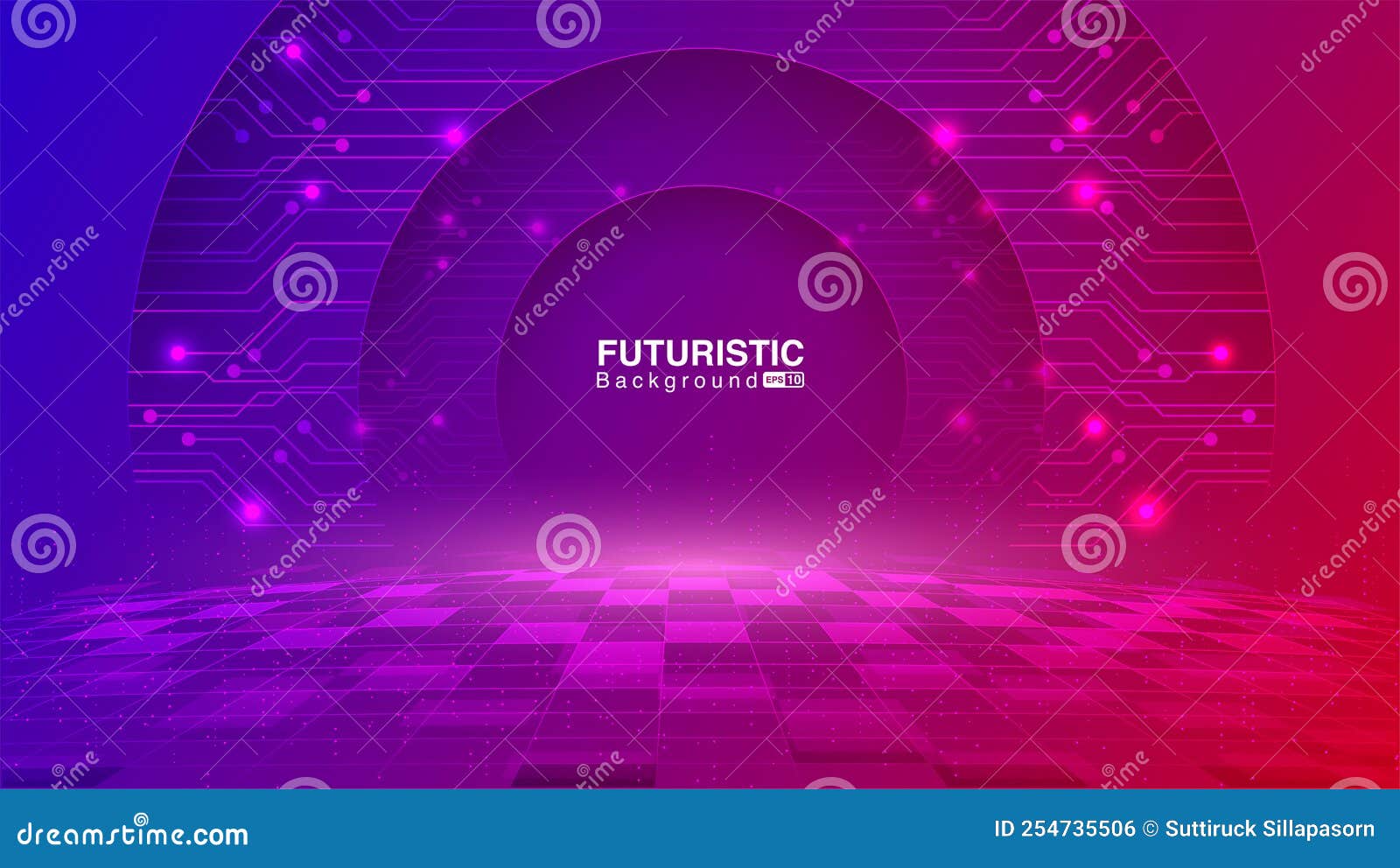 Abstract Technology Background Stock Vector - Illustration of ...