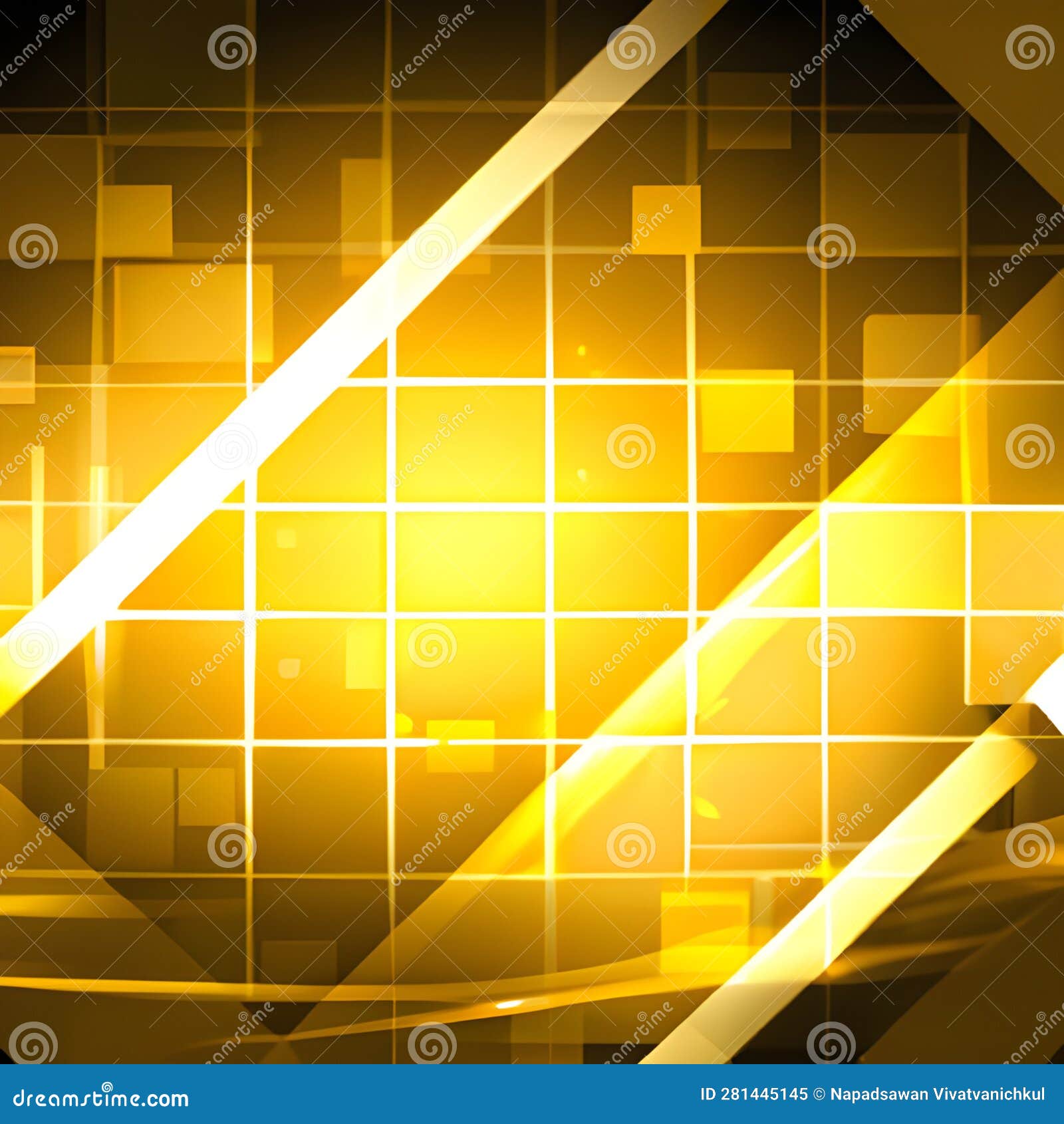 Abstract Technology Background. Generative AI. Stock Illustration ...