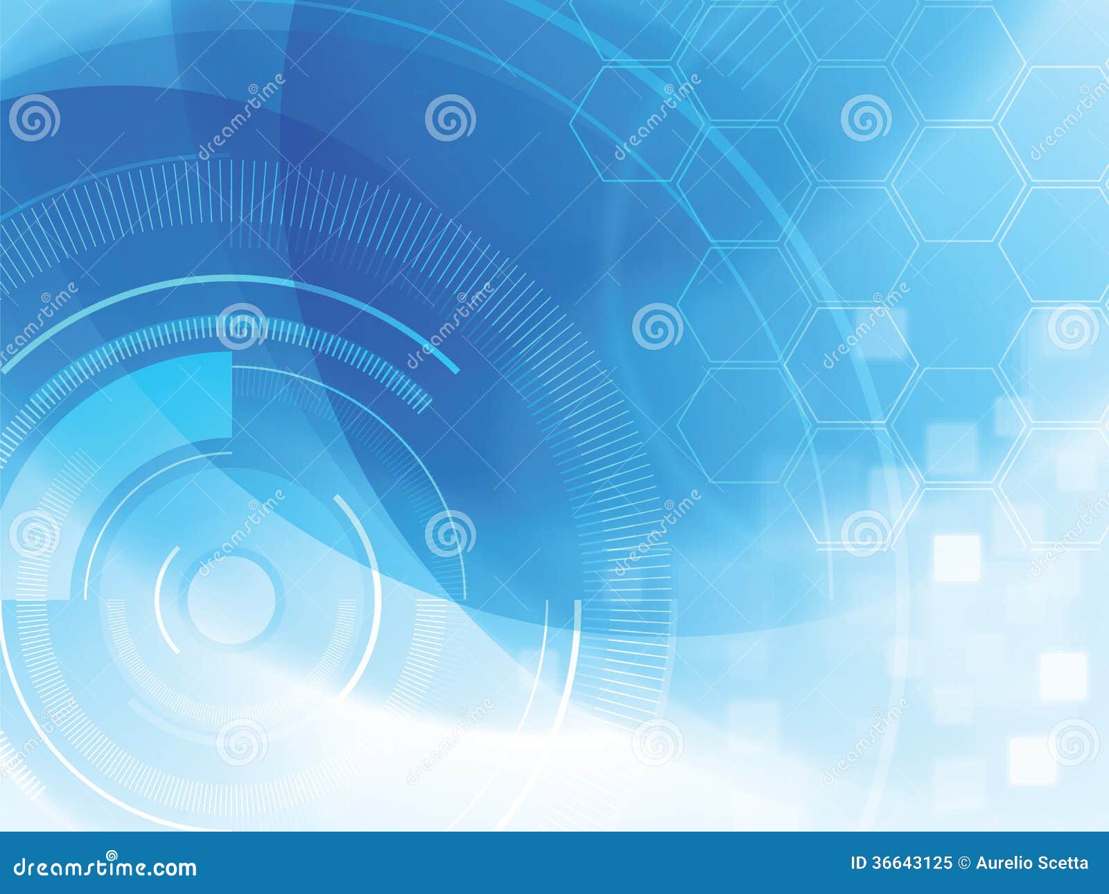 Technology Background With Eyes. High-tech Technology Background. World ...