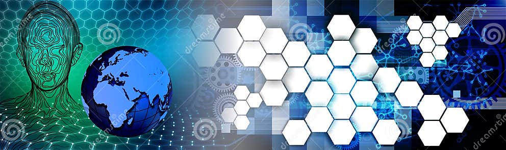 Abstract Technology Background Hi-tech Communication Concept Innovation Background.vector ...