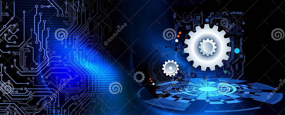 Abstract Technology Background Hi-tech Communication Concept Innovation Background.vector ...