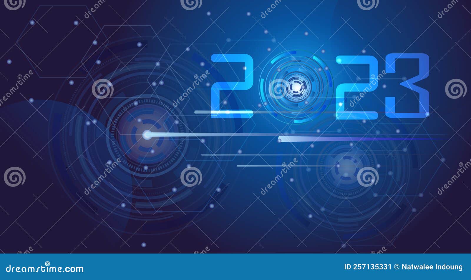 Abstract Technology Background Hi-tech Communication in 2023 Concept ...